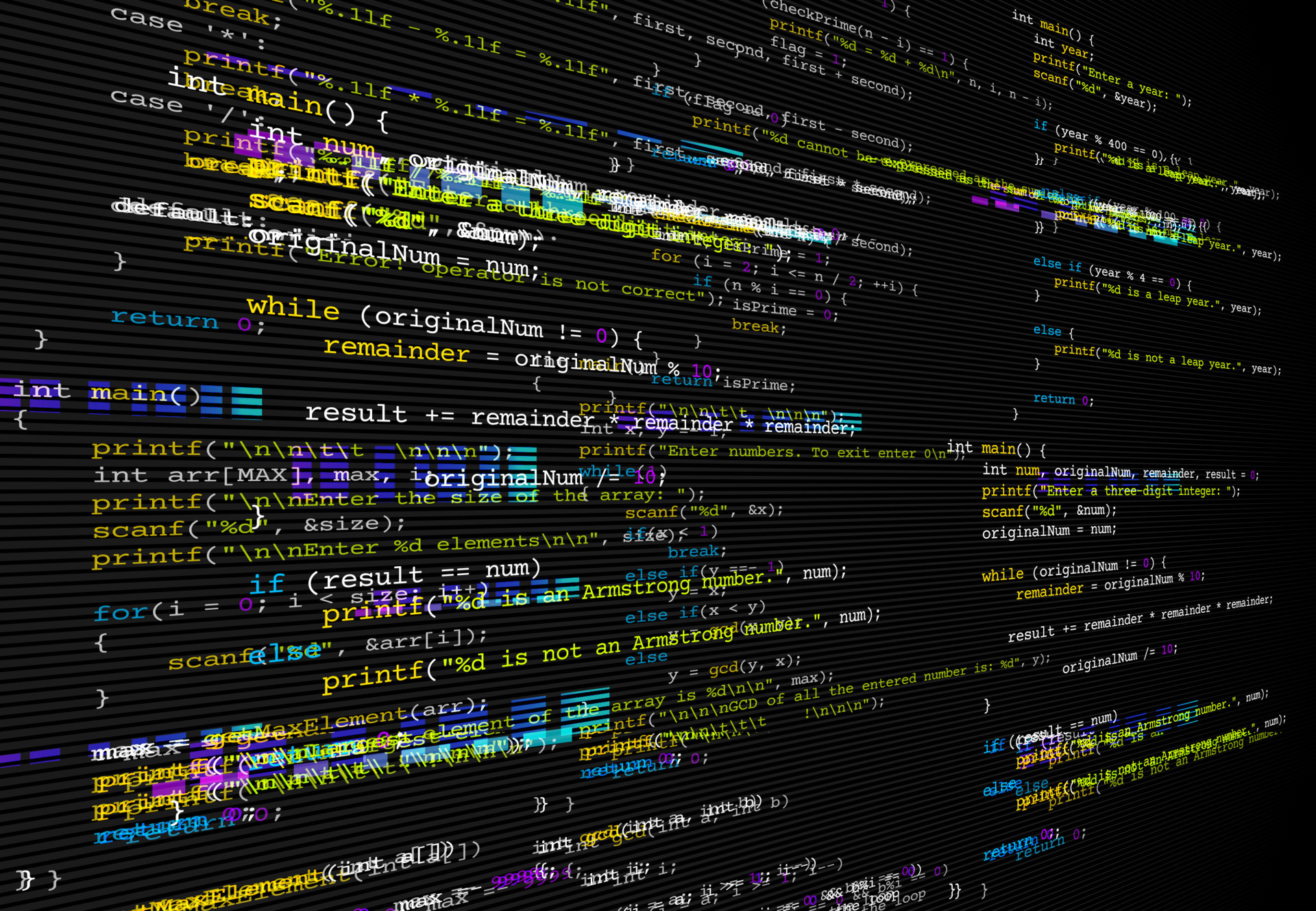 Program code bug screen glitch vector background 23837316 Vector Art at ...