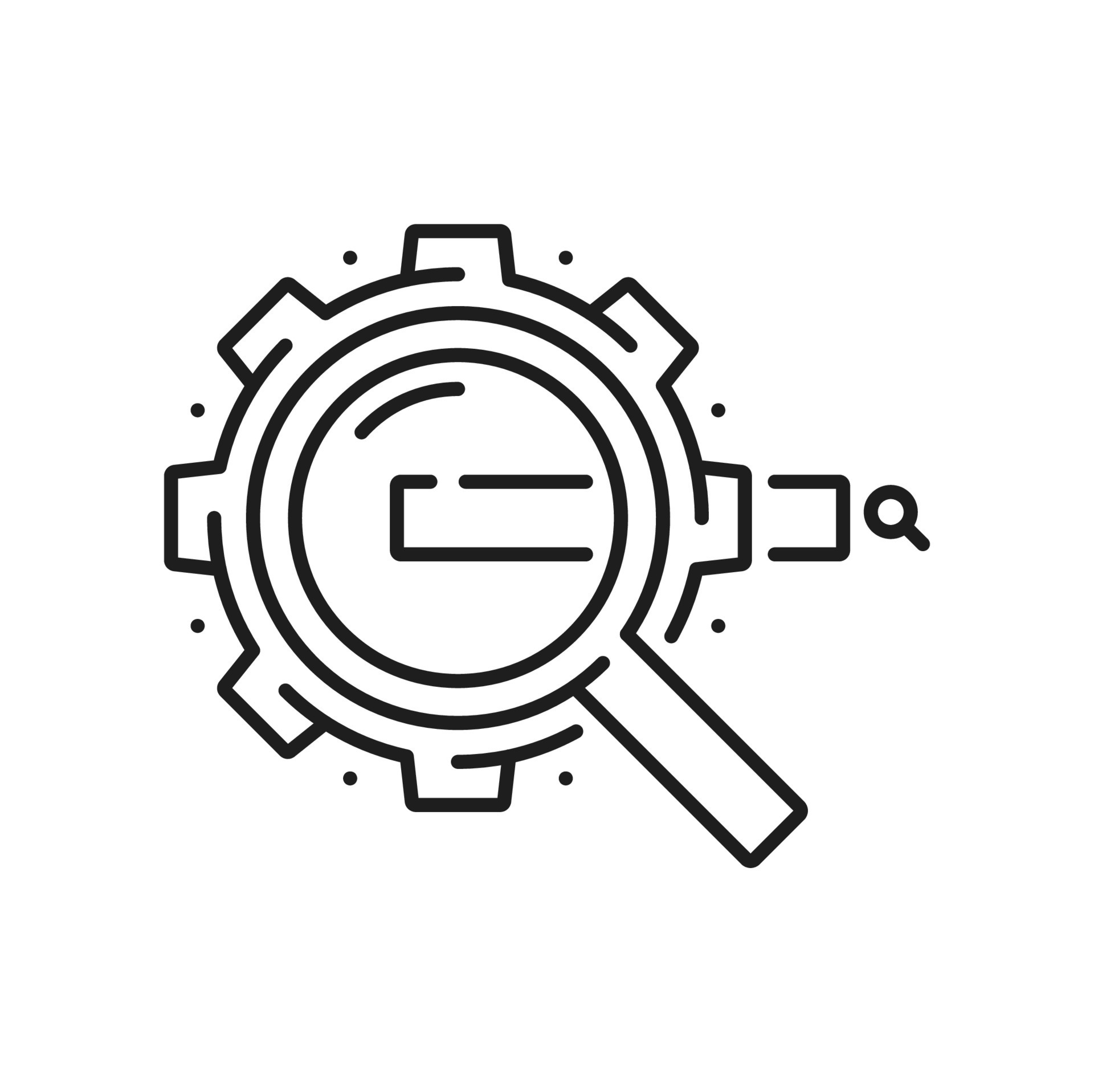 Keyword ranking, SEO optimization website icon 23837842 Vector Art at ...