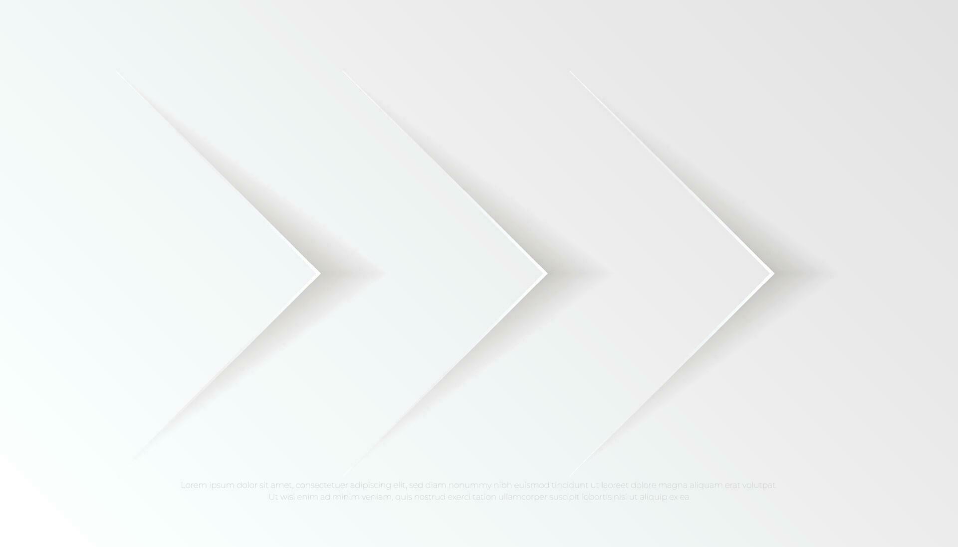 Premium white gray abstract background, luxury elegant future geometric ...
