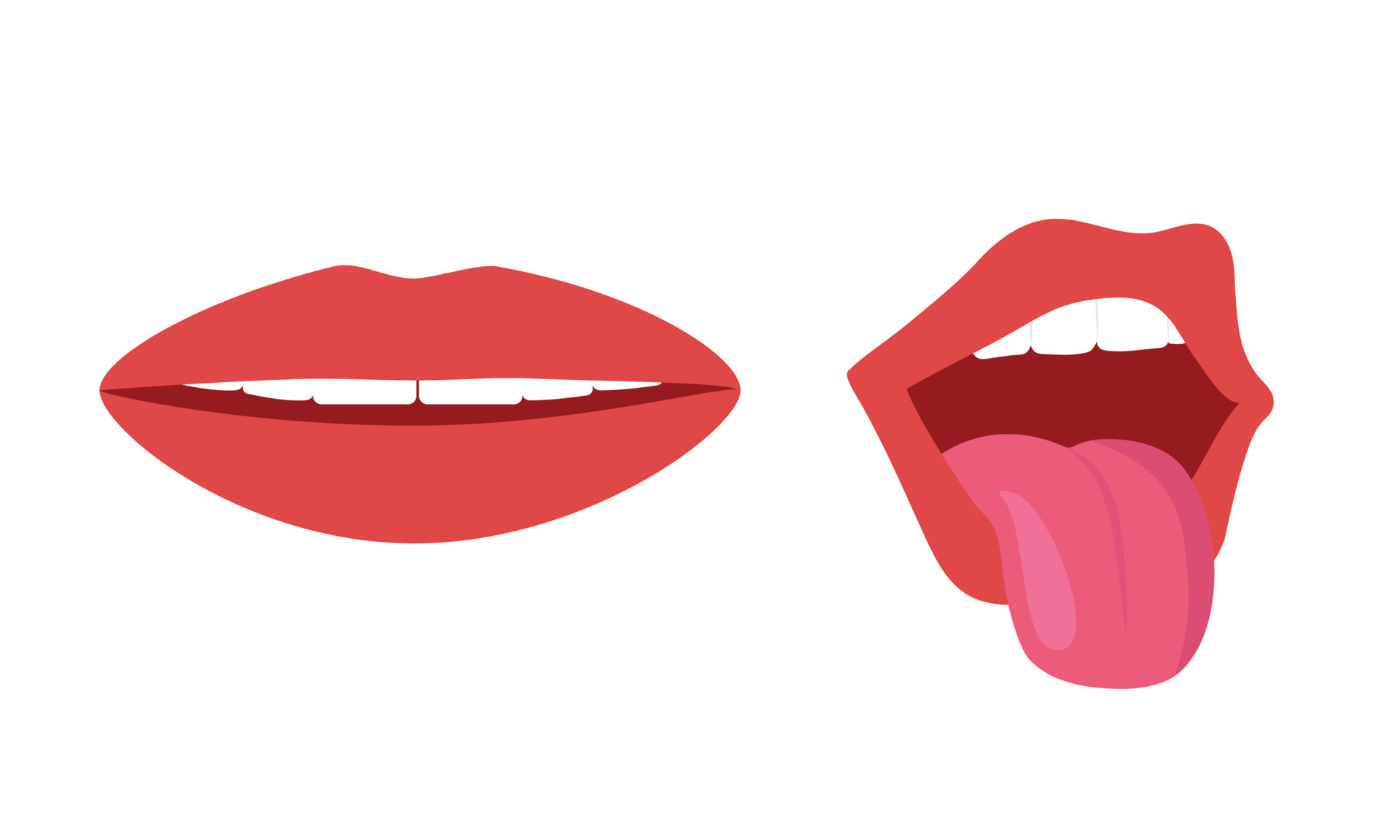Open Mouth Illustration Open Mouth Illustration