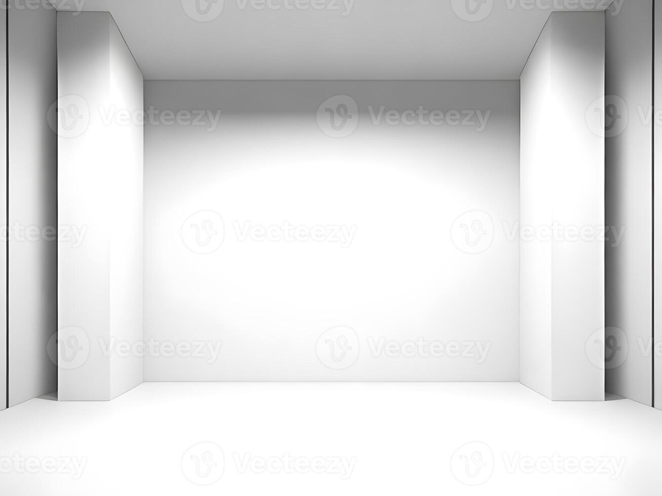 Interior of an empty white studio room. 23848245 Stock Photo at Vecteezy