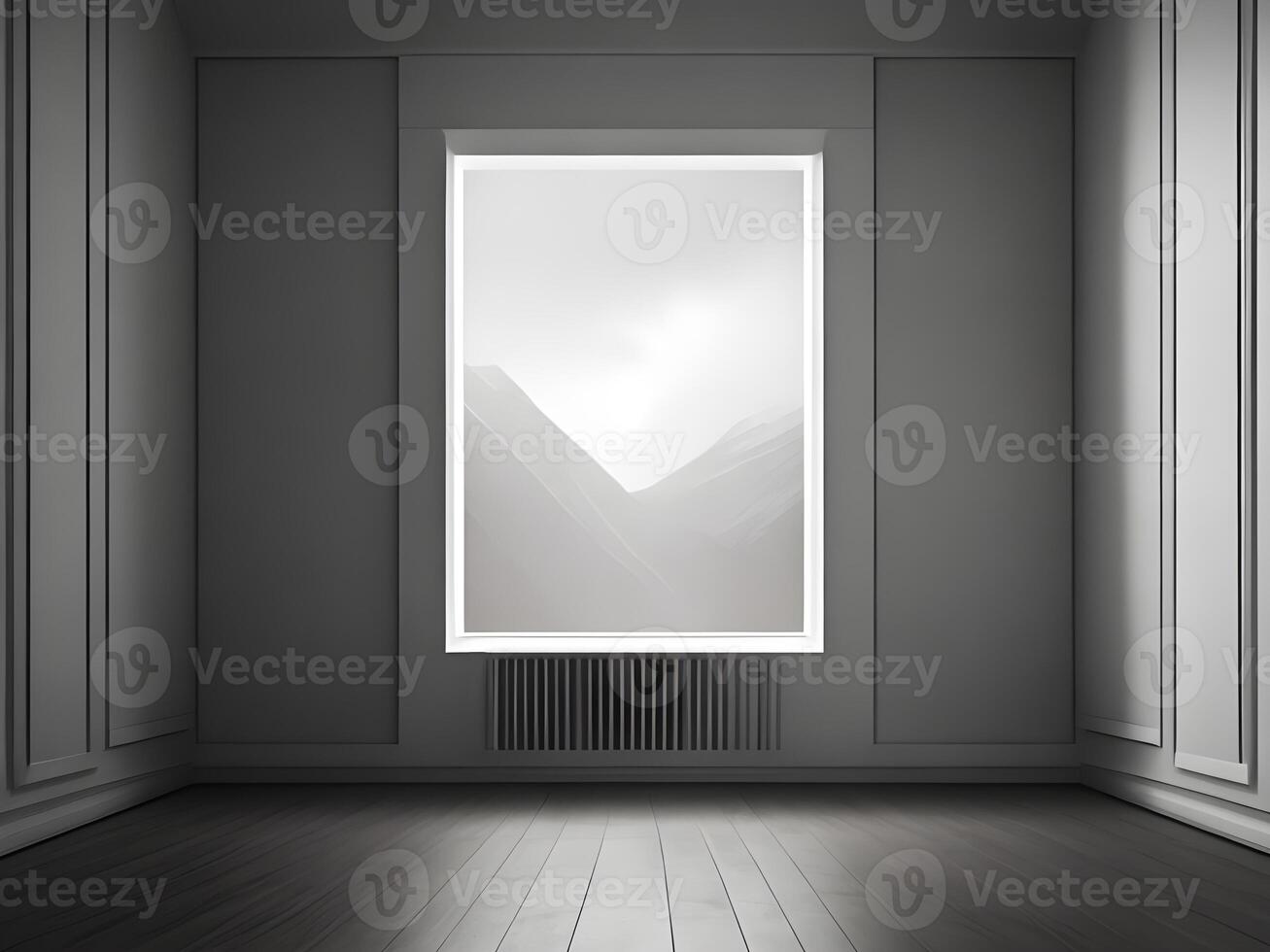 Interior of an empty white studio room. 23848364 Stock Photo at Vecteezy