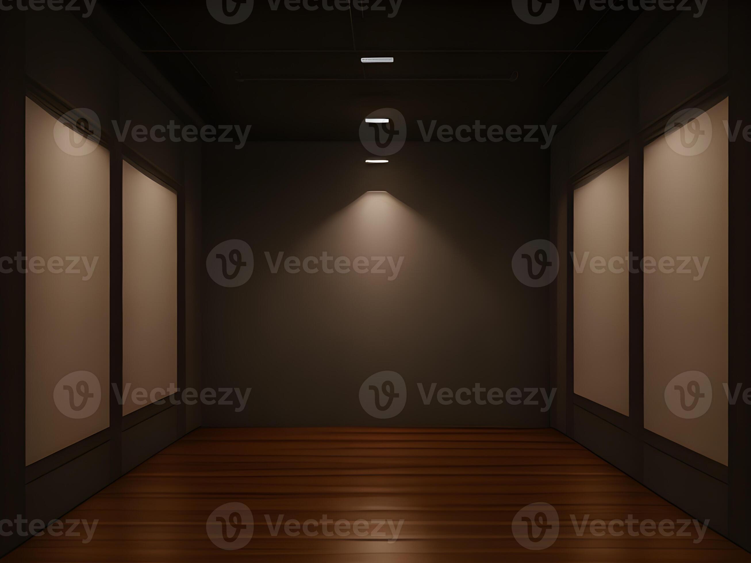 Empty studio room with lights. 23848561 Stock Photo at Vecteezy