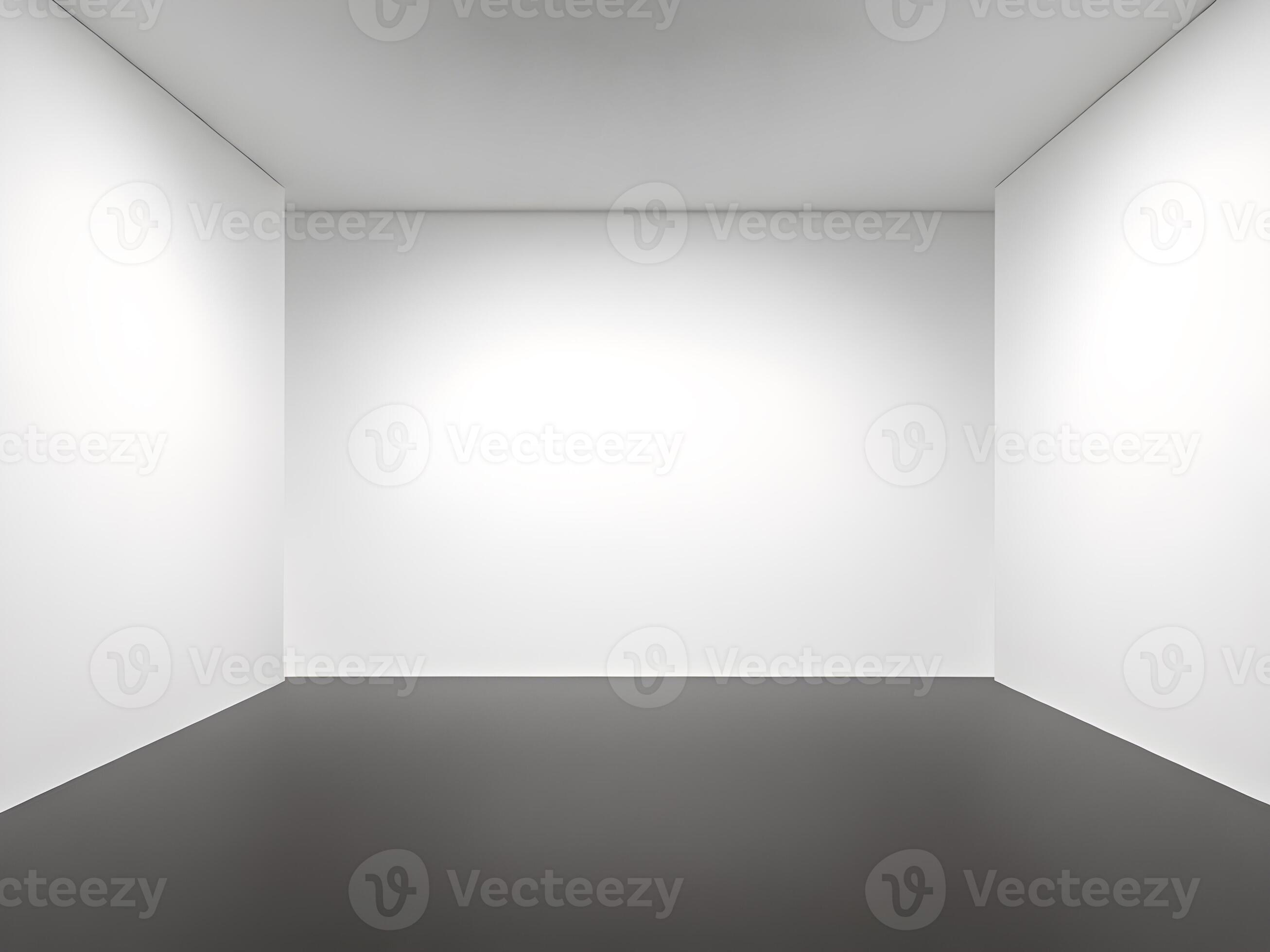 Interior of an empty white studio room. 23848649 Stock Photo at Vecteezy