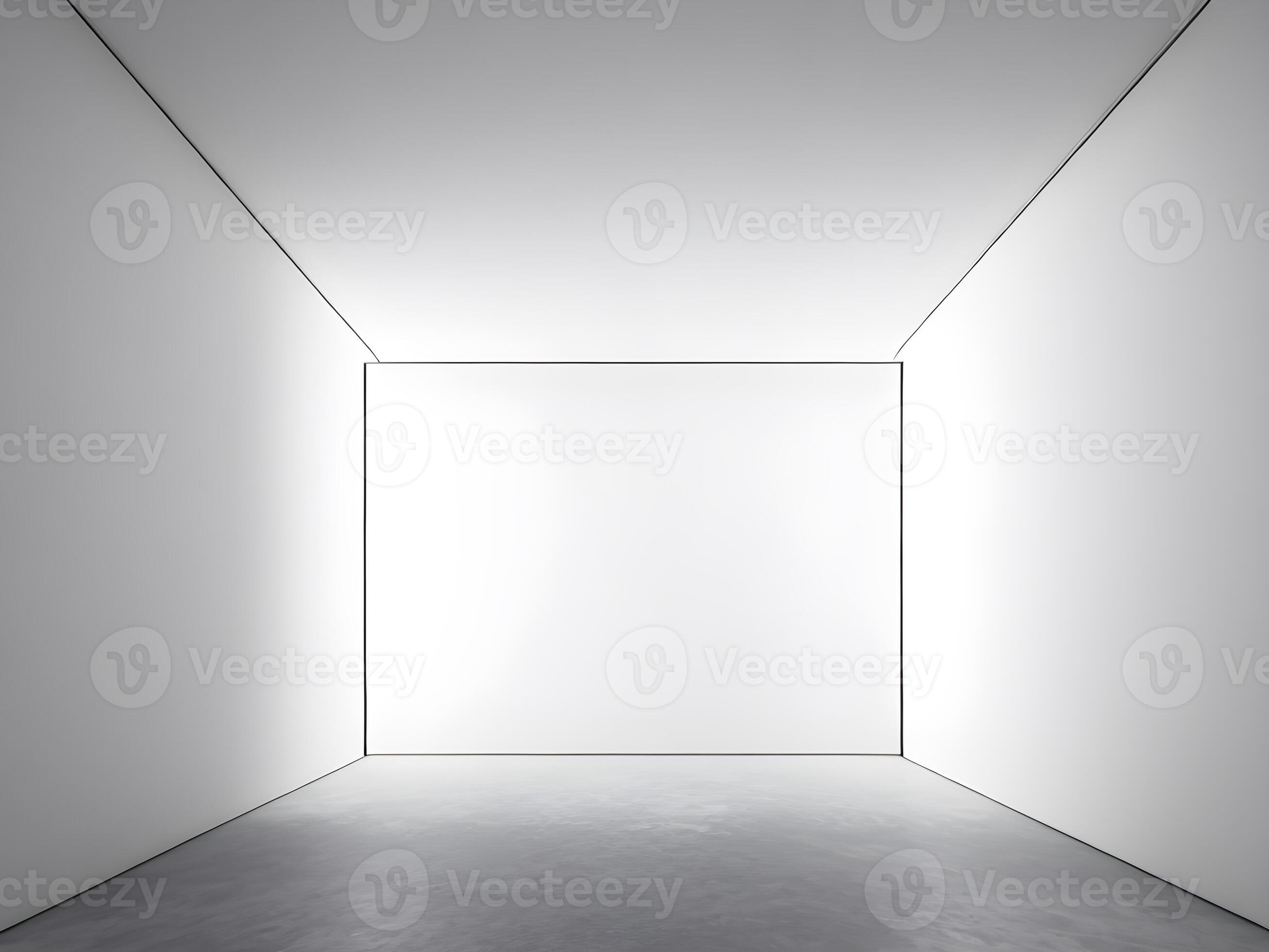 Interior of an empty white studio room. 23848668 Stock Photo at Vecteezy
