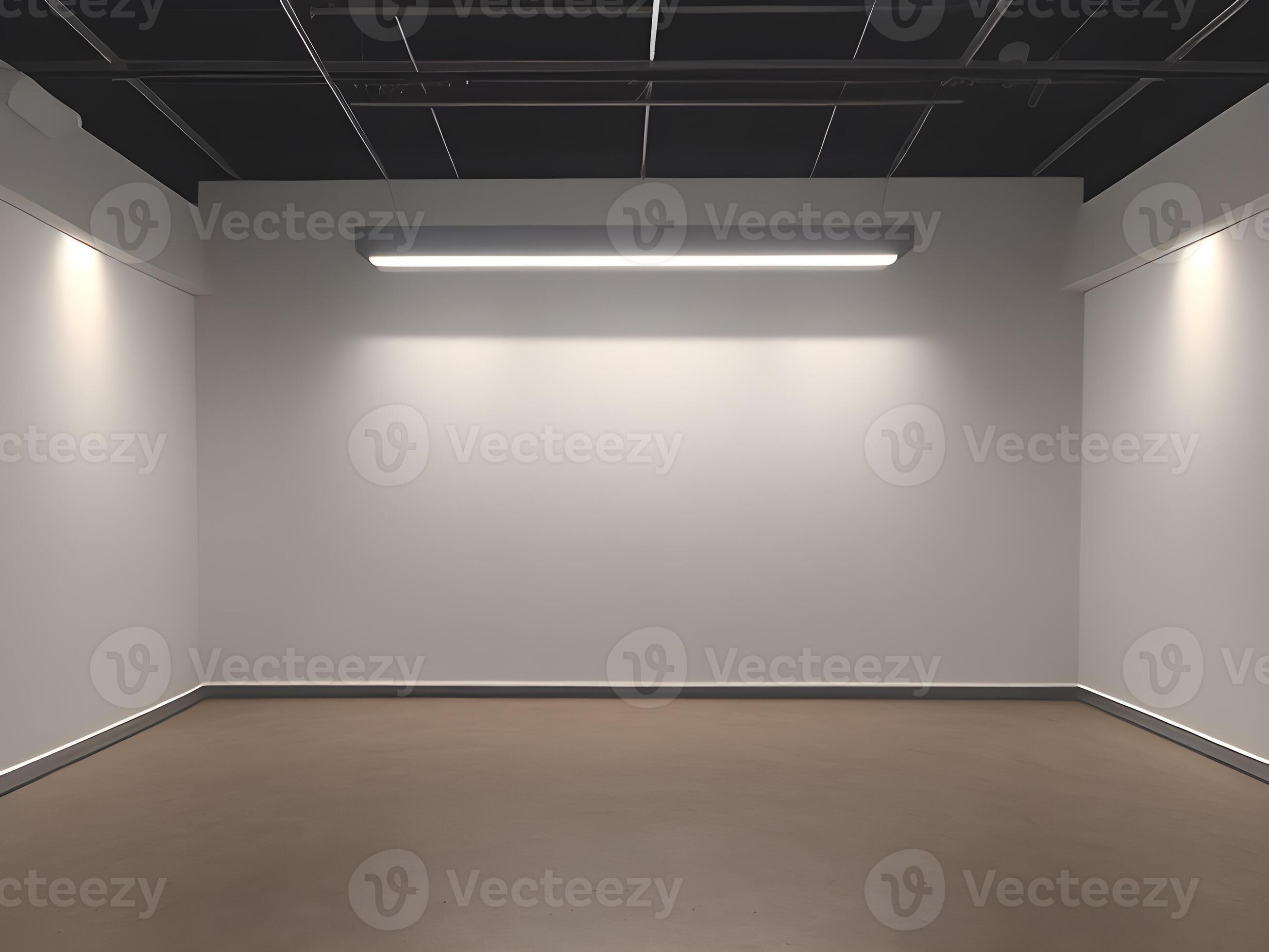 Empty studio room with lights. 23848917 Stock Photo at Vecteezy