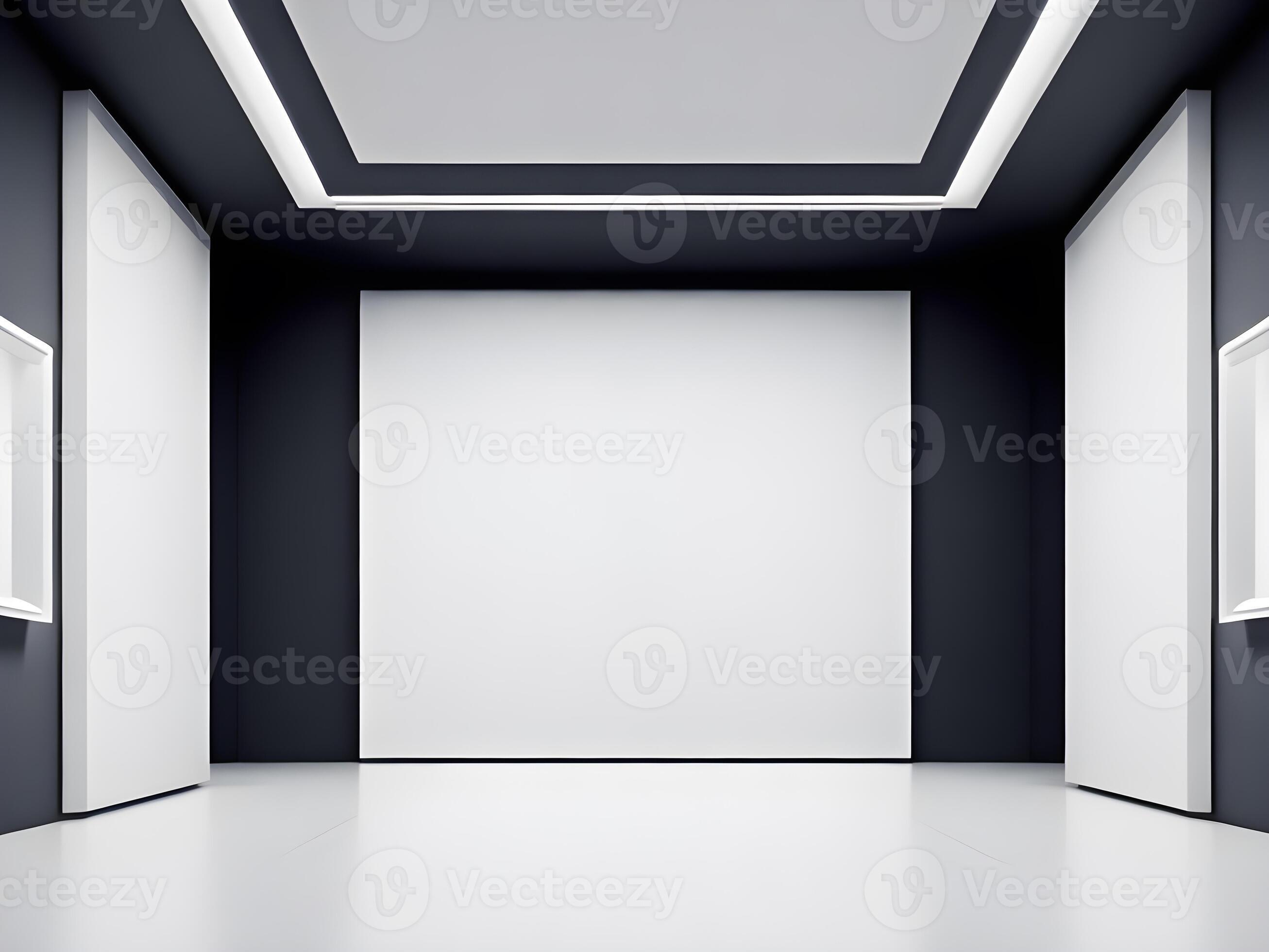 Interior of an empty white studio room. 23848945 Stock Photo at Vecteezy