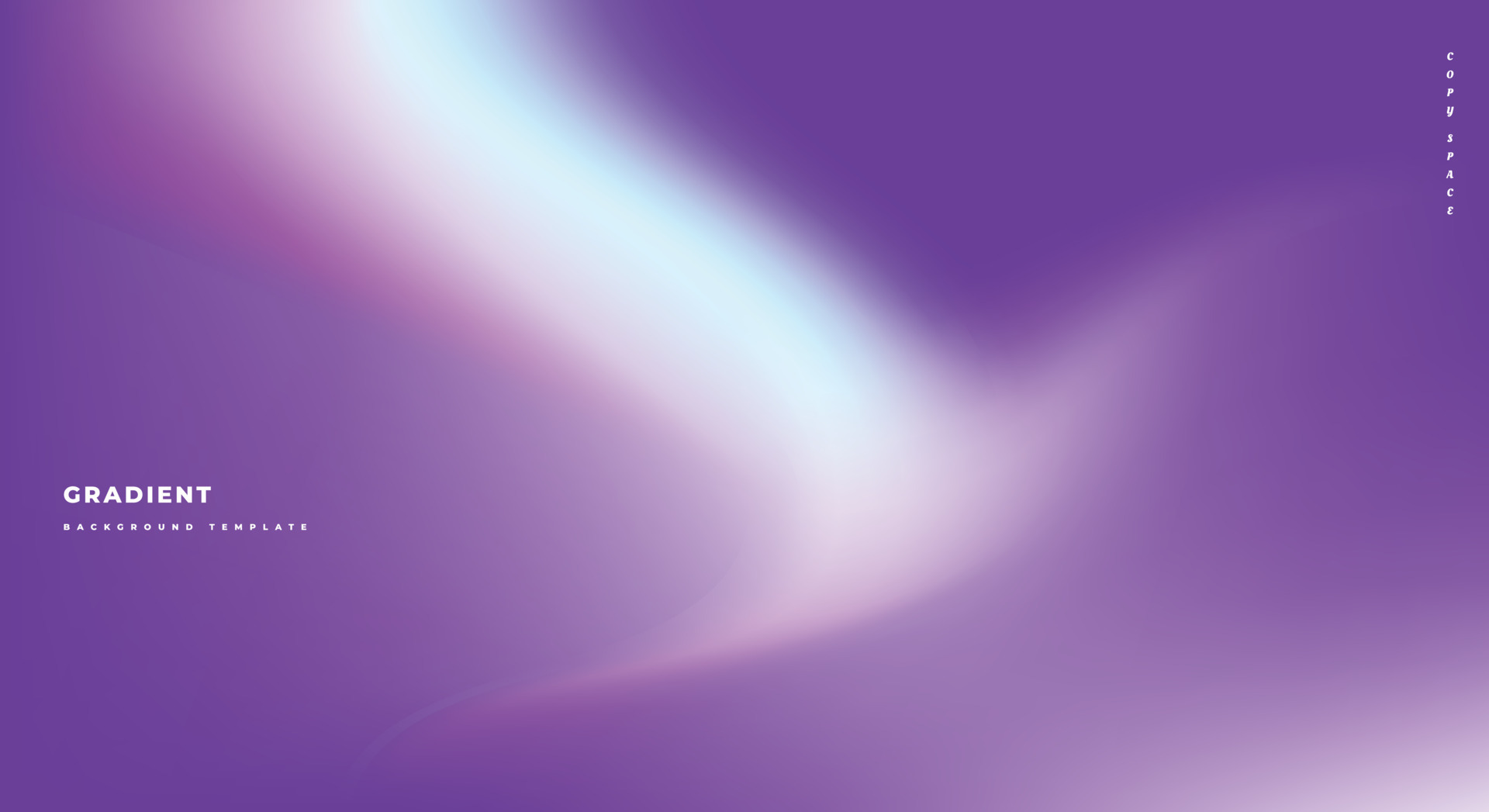Abstract Purple Fluid Gradient Mesh Background Template Copy Space For