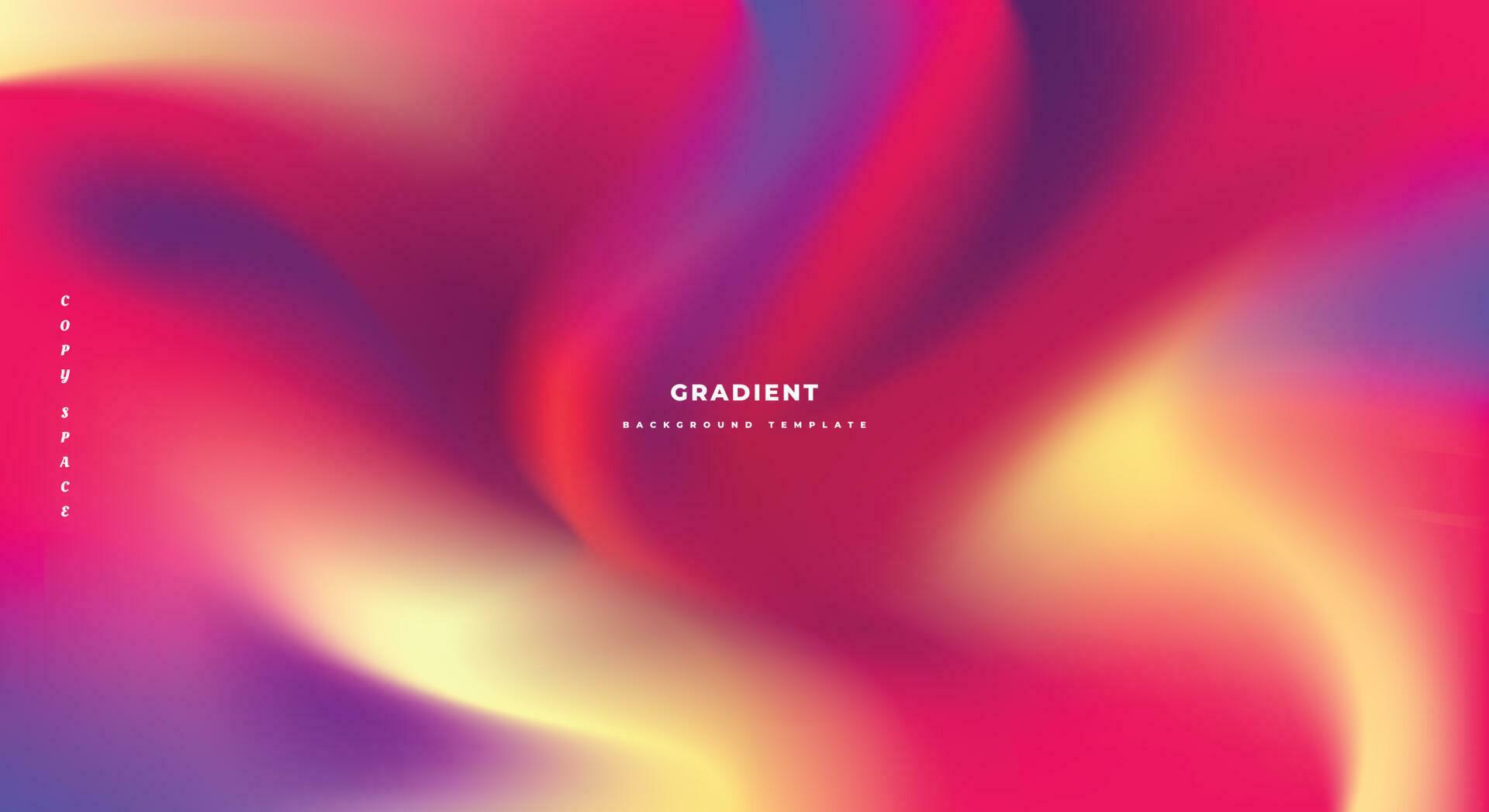 Abstract Colorful Fluid Gradient Mesh Background Template Copy Space For Poster Banner Leaflet