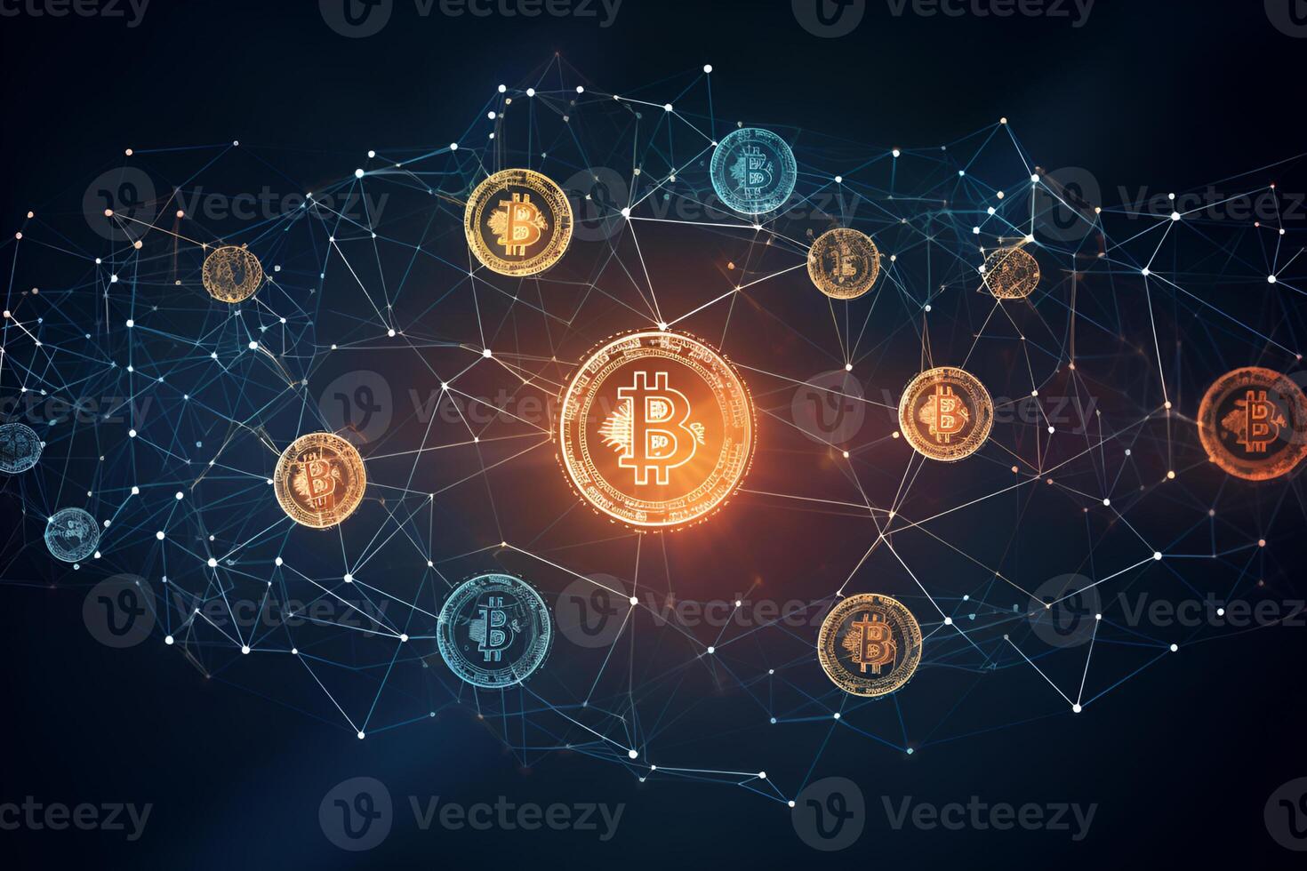 Bitcoin blockchain technology, crypthocurrency, future internet ...