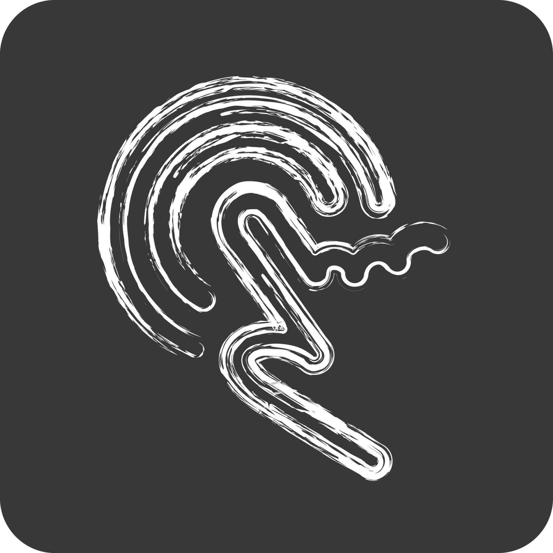 Icon Control Suitable For Startup Symbol Chalk Style Simple Design Editable Design Template