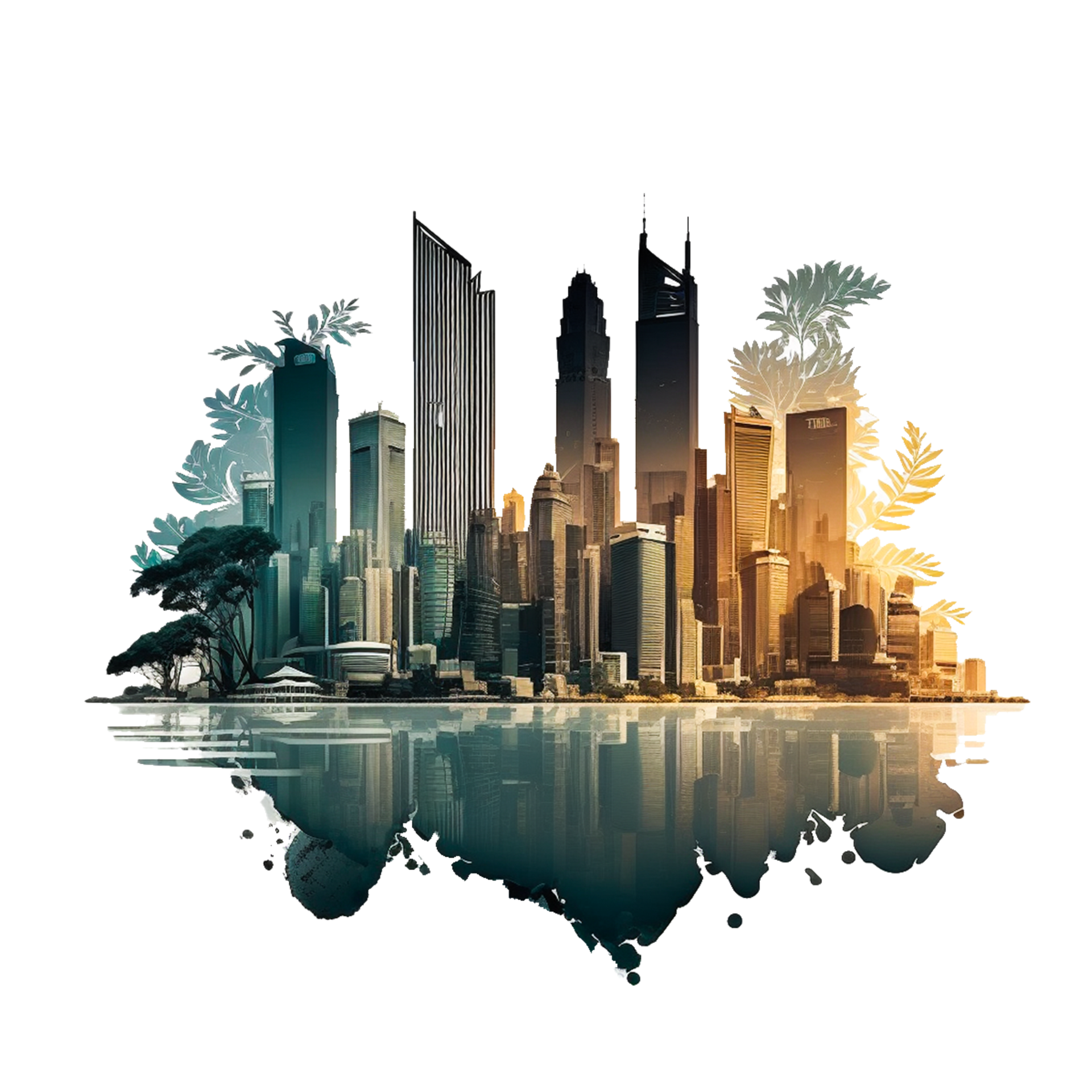 AI generative modern building png 23858934 PNG