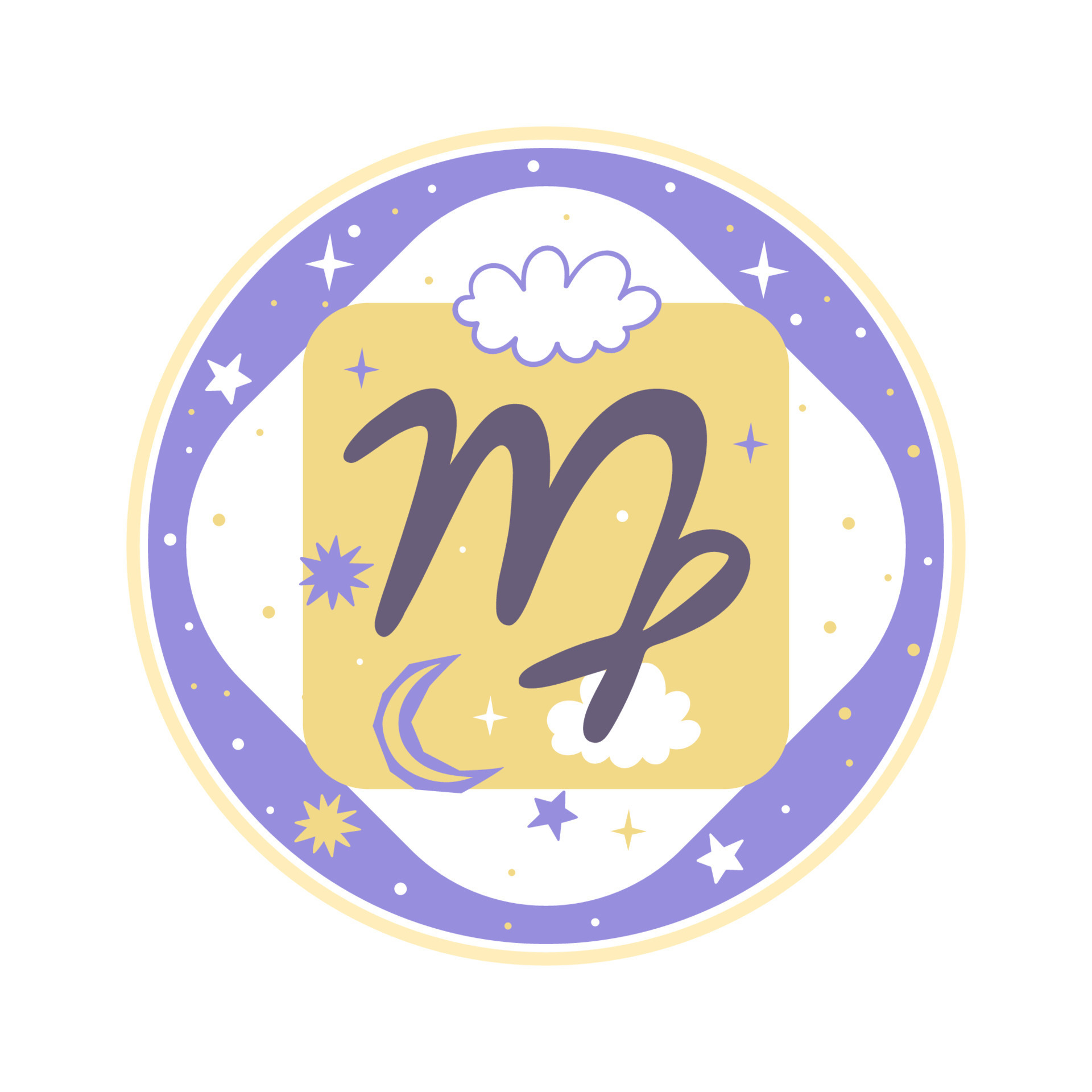 Horoscope Element Virgo Zodiac Sign Vector Graphics 23859999 Vector