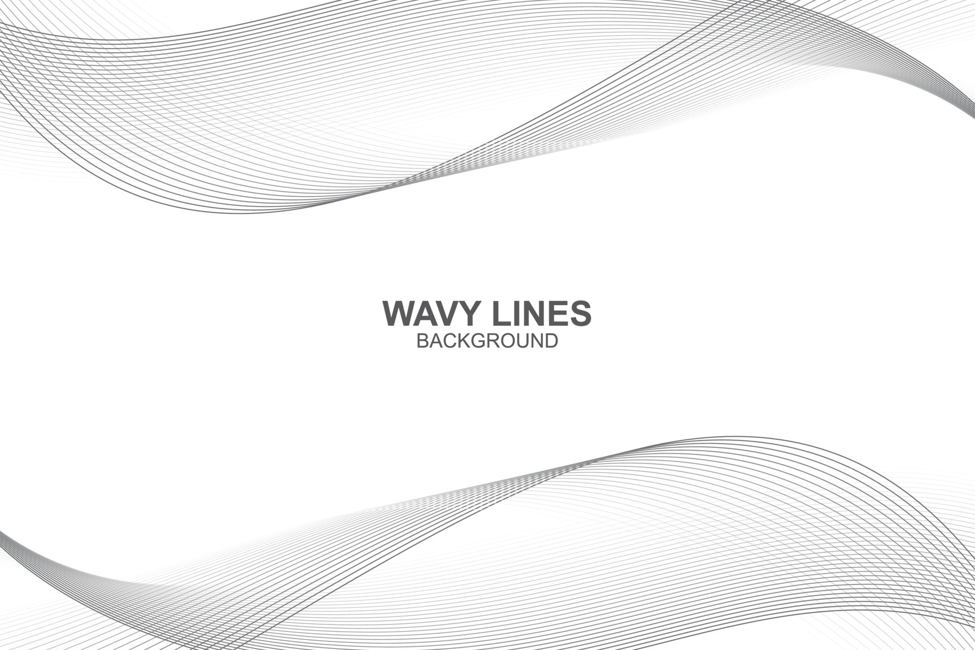 Abstract wavy lines background in vector design 23860426 Vector Art at ...