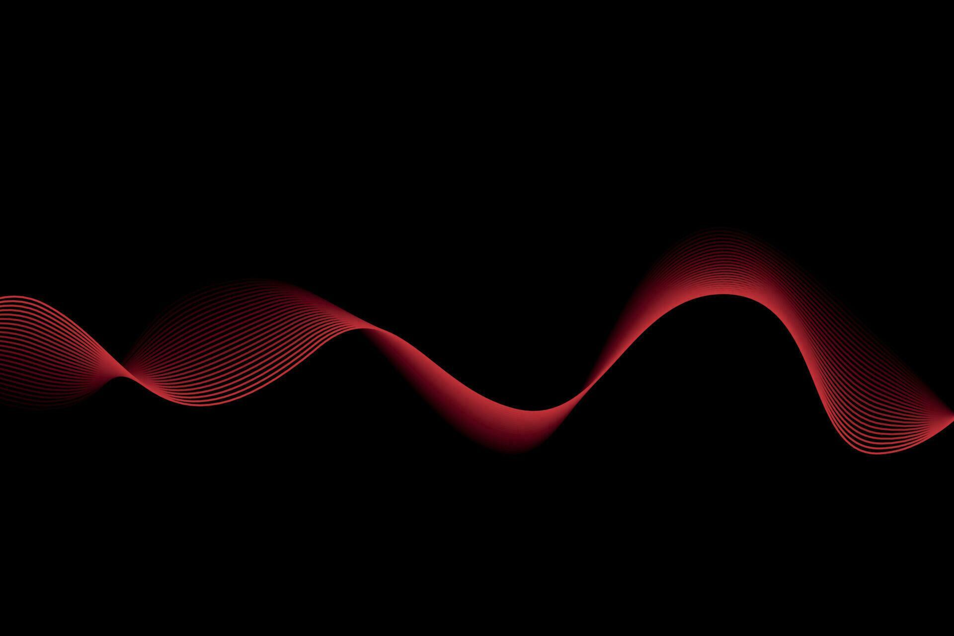 red and black wave abstract background, suitable for landing page and computer desktop ...