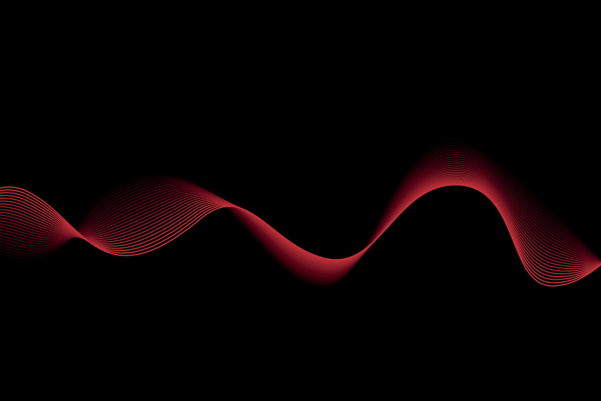 Red And Black Wave Abstract Background Suitable For Landing Page And Computer Desktop
