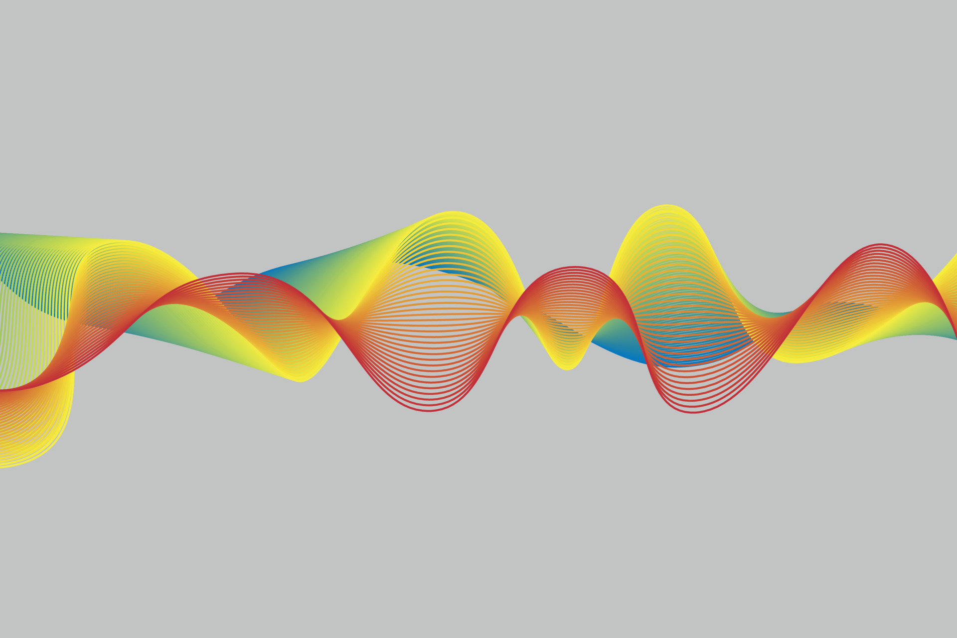 Colorful Gradient Wave Line Fluid Abstract Background Suitable For Landing Page And Computer