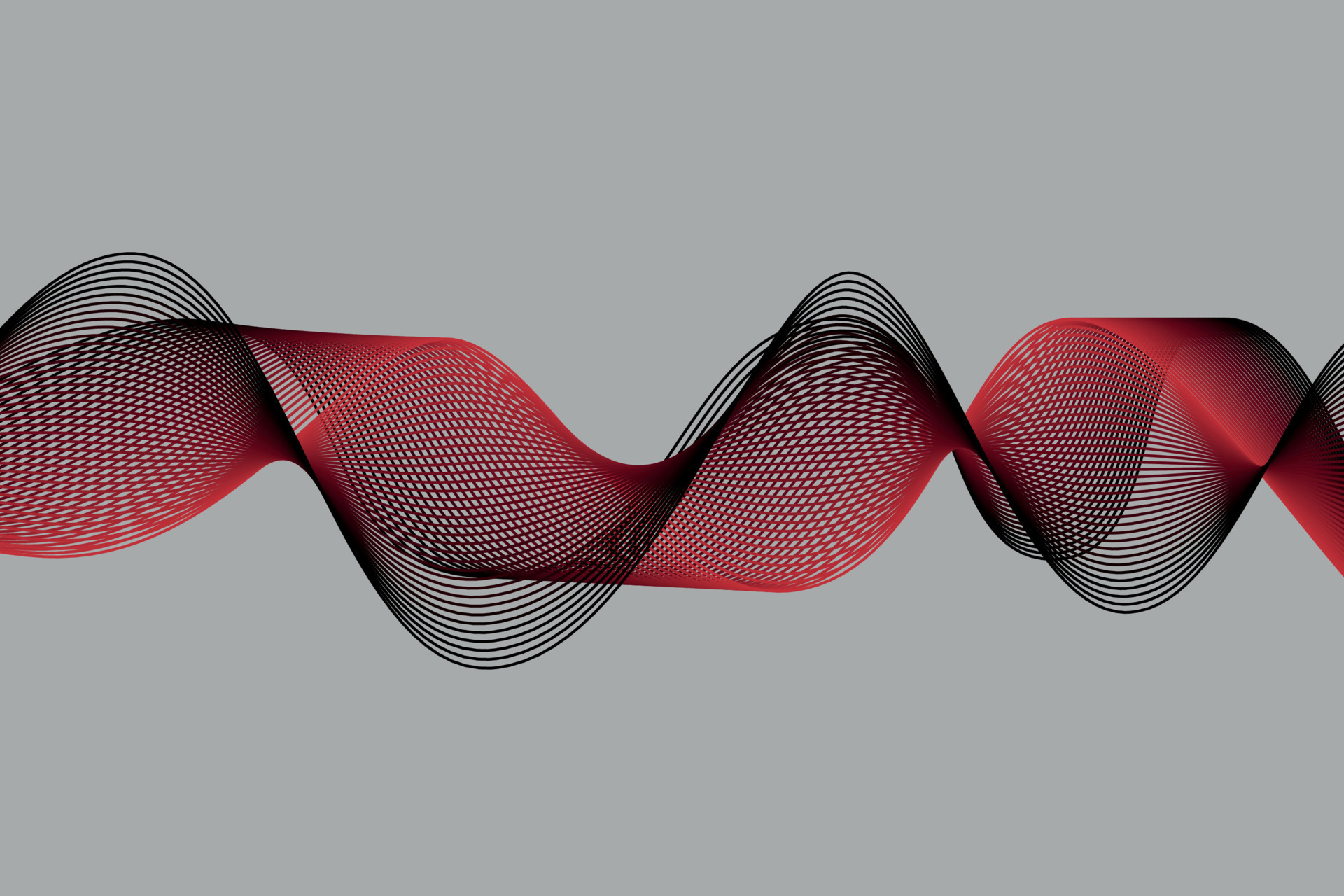 Red And Black Wave Abstract Background Suitable For Landing Page And Computer Desktop