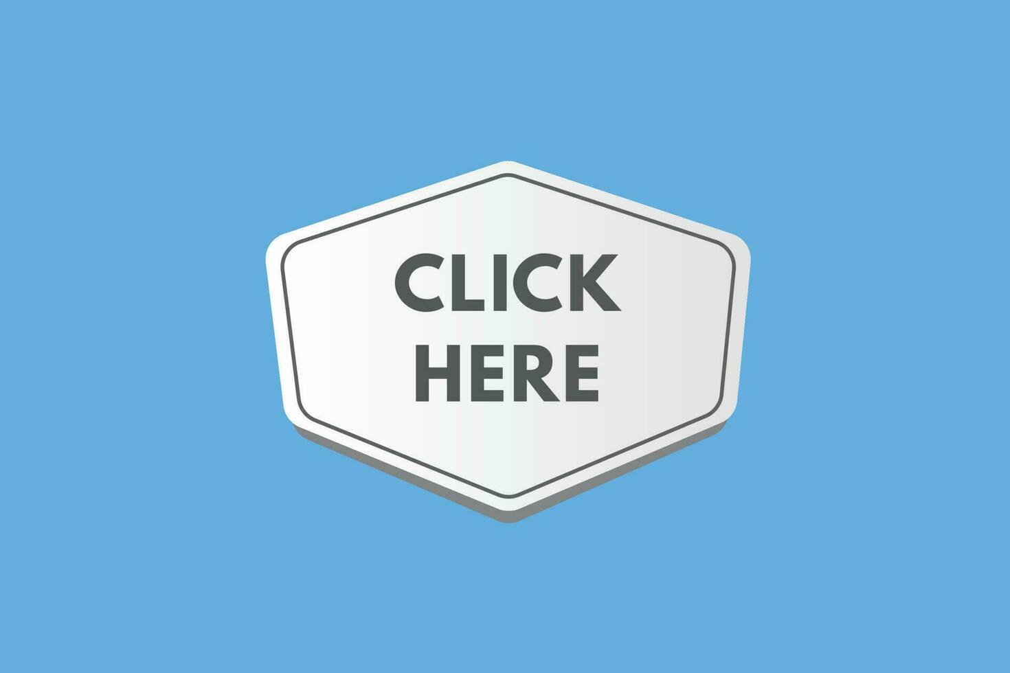 Click Here text Button. Click Here Sign Icon Label Sticker Web Buttons 23862753 Vector Art at ...