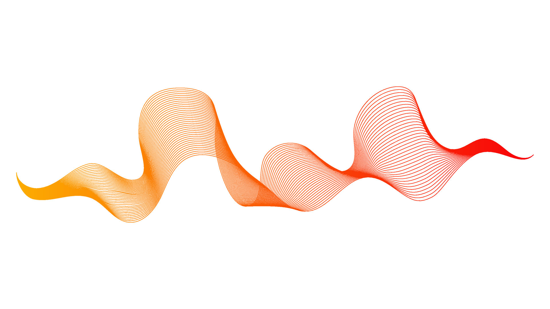Abstract Backdrop With Colorful Wave Gradient Lines On White Background