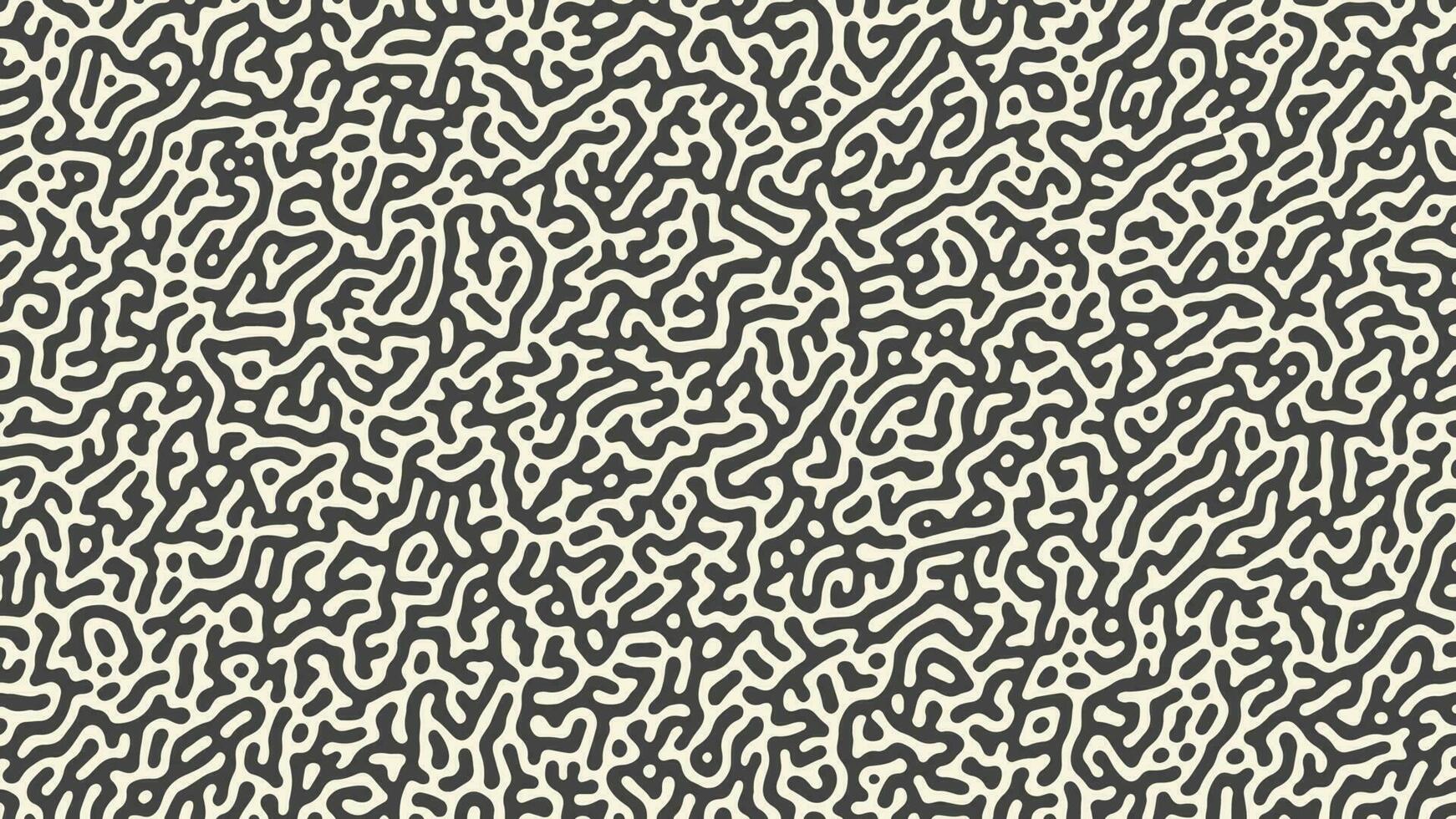 Brown Turing Reaction Background Abstract Diffusion Pattern With Chaotic Shapes Vector