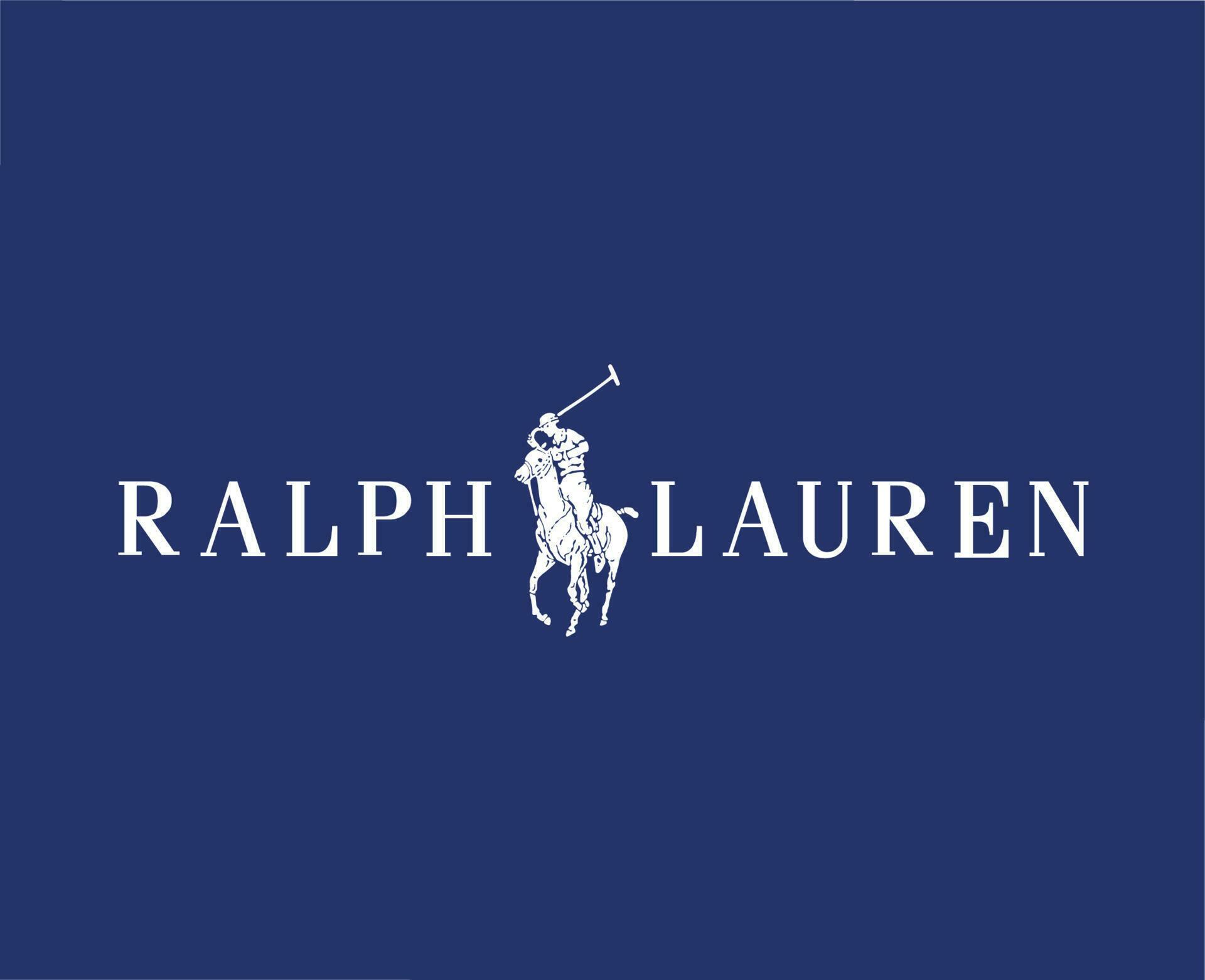 Ralph Lauren Brand Logo With Name White Symbol Clothes Design Icon