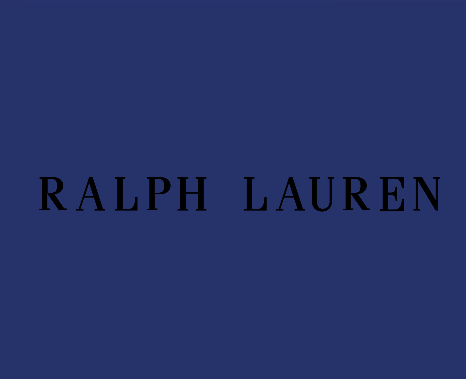 Ralph Lauren Brand Logo Name Black Symbol Clothes Design Icon Abstract