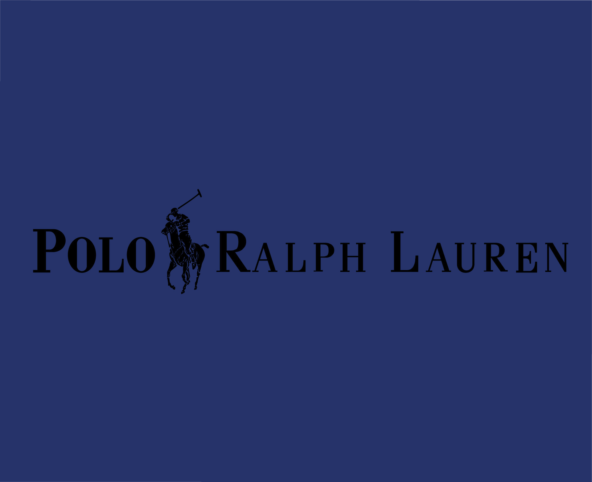 polo Ralph lauren marca logo con nombre negro símbolo ropa diseño icono resumen vector ...