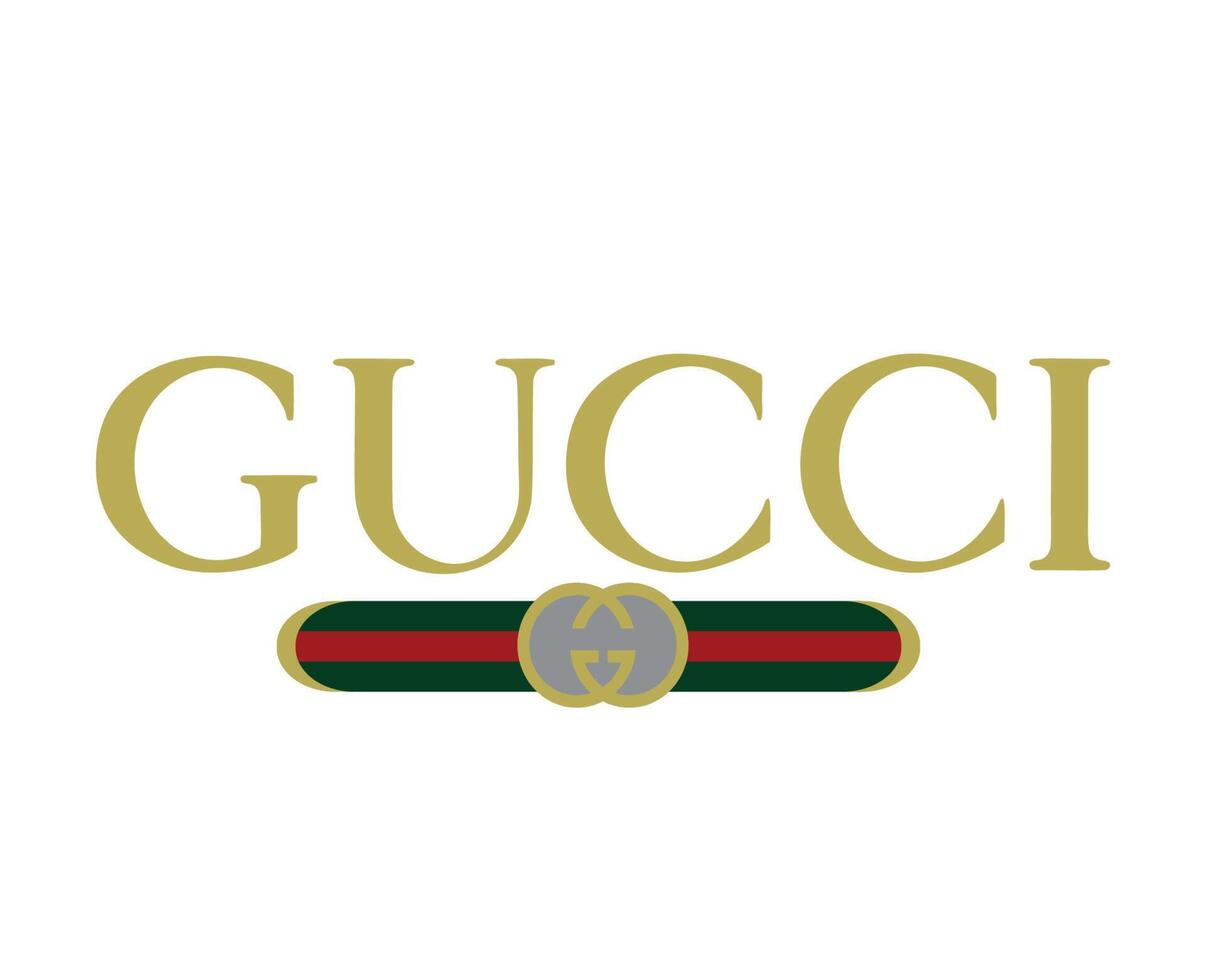 Gucci Brand Logo Symbol With Name Design Clothes Fashion Vector Illustration 23871670 Vector Art ...