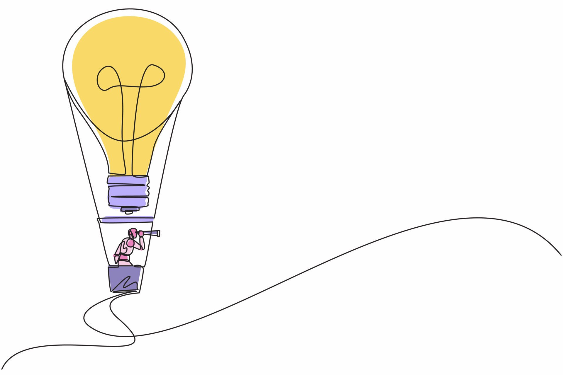 Continuous one line drawing robots using monocular, flying with hot air ... Continuous one line drawing robots using monocular, flying with hot air ...