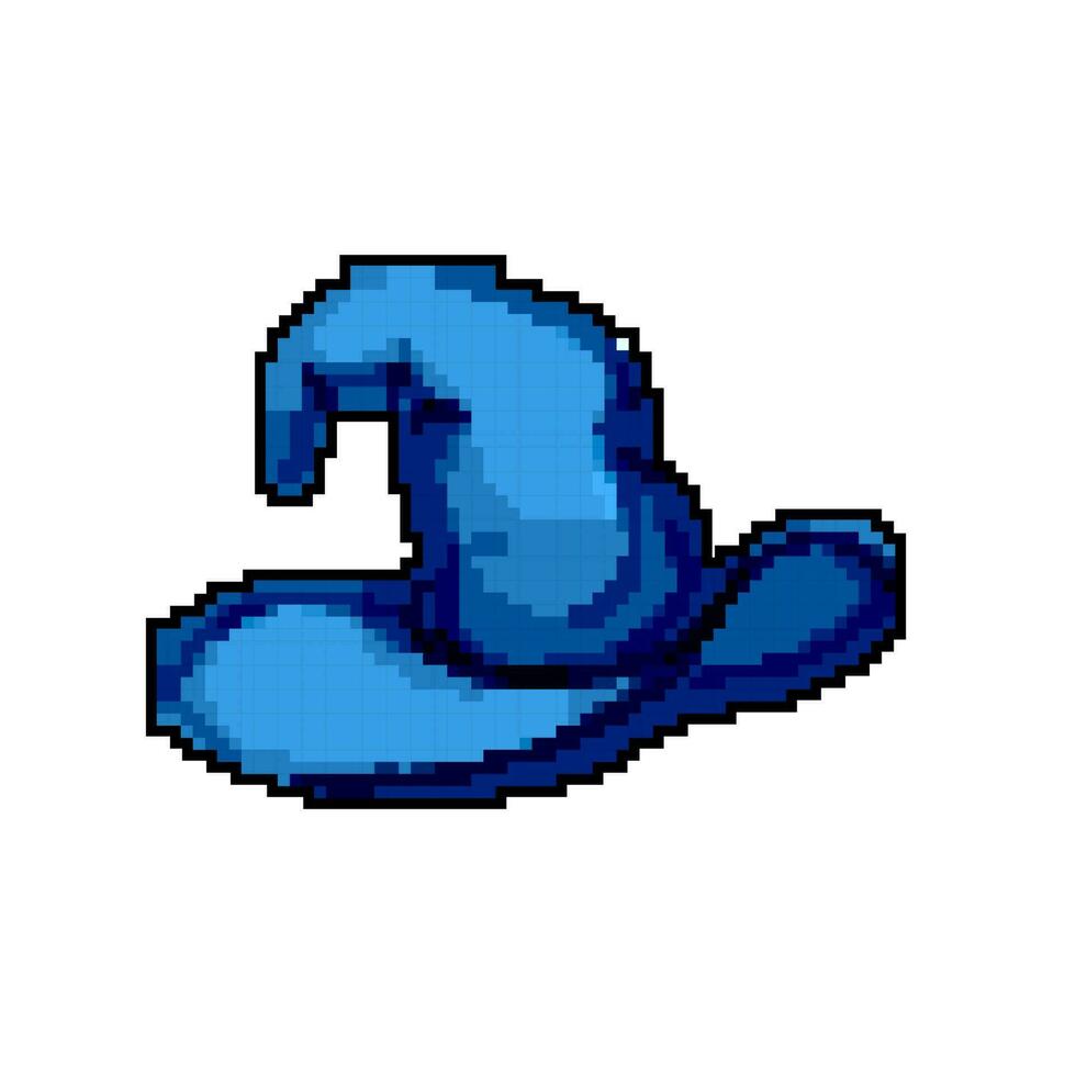 Magic Wizard Hat Game Pixel Art Vector Illustration 23873183 Vector Art At Vecteezy