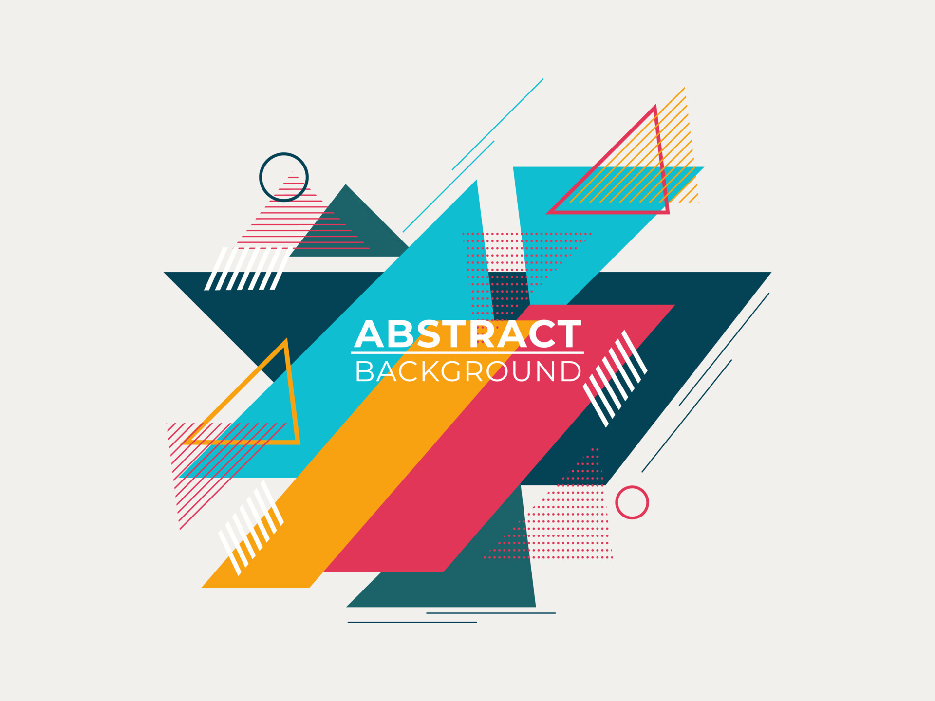 Abstract Colorful Geometric Patterns On White Background 23875534 Vector Art At Vecteezy