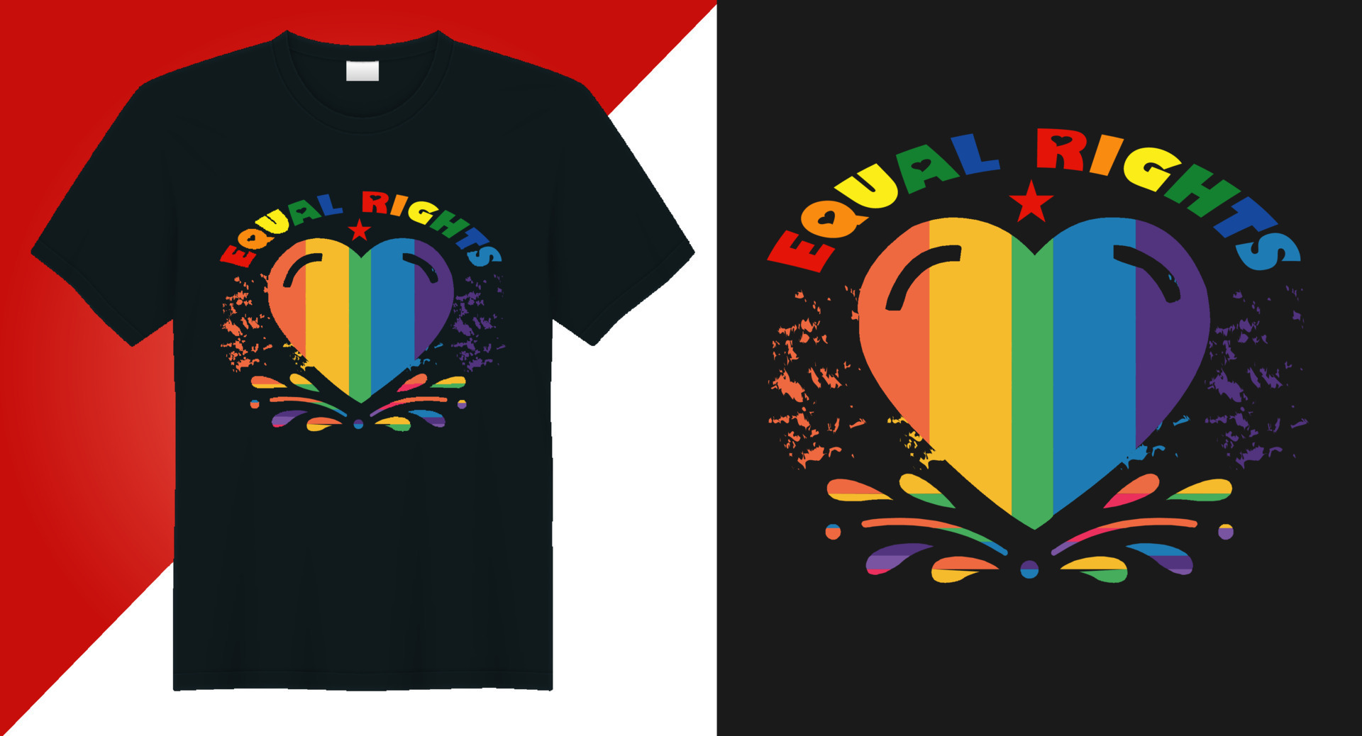 Happy lgbt pride day, pride day typography vector t shirt design ...