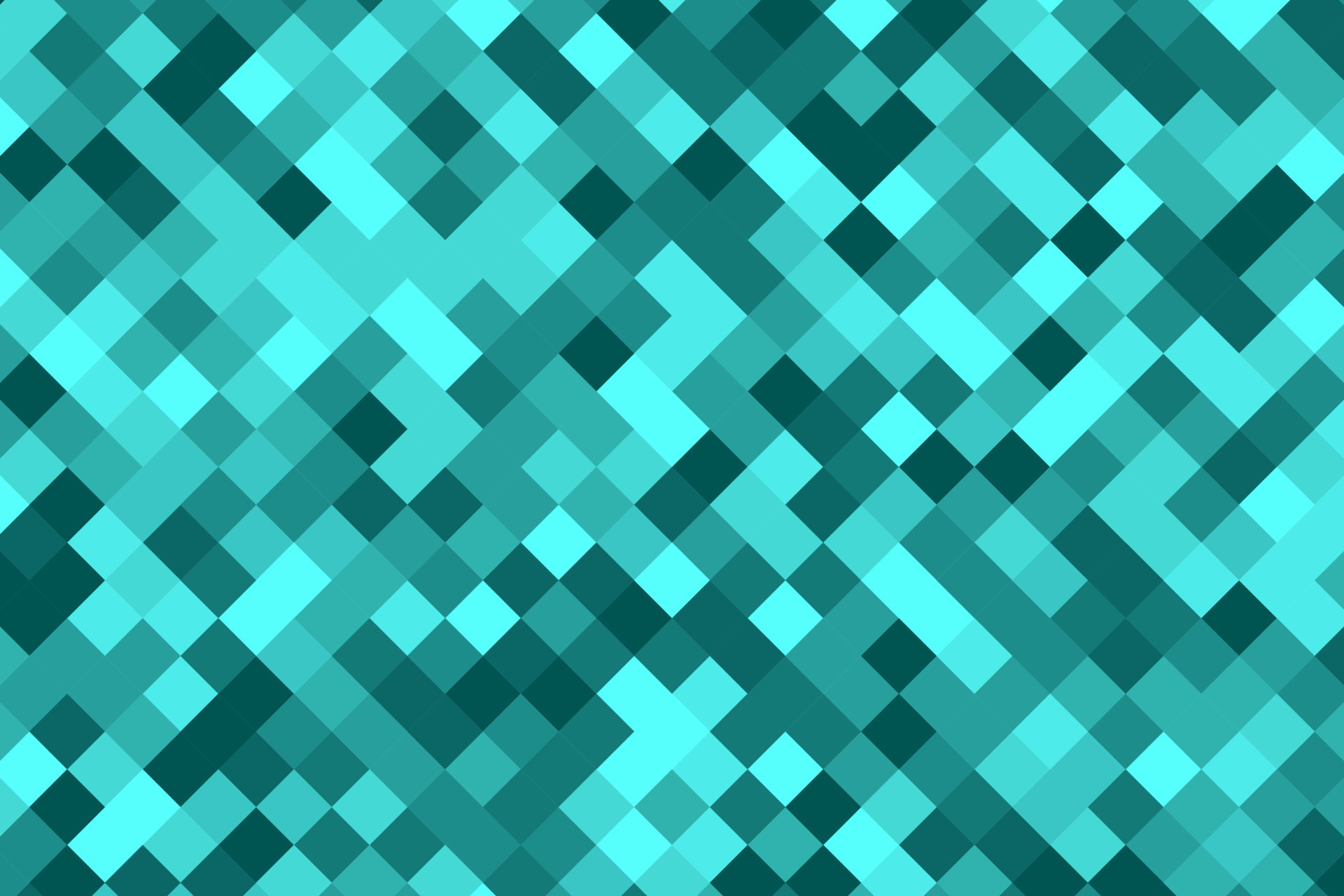 Cyan blue pixel square background. Technology data tiles. 23880147 Vector Art at Vecteezy