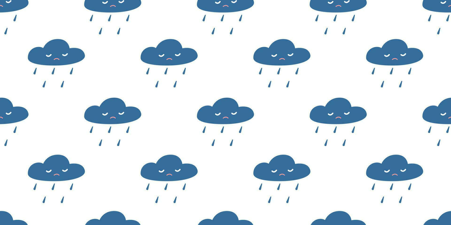 Cute Weather Seamless Pattern Bg 23882696 Vector Art At Vecteezy