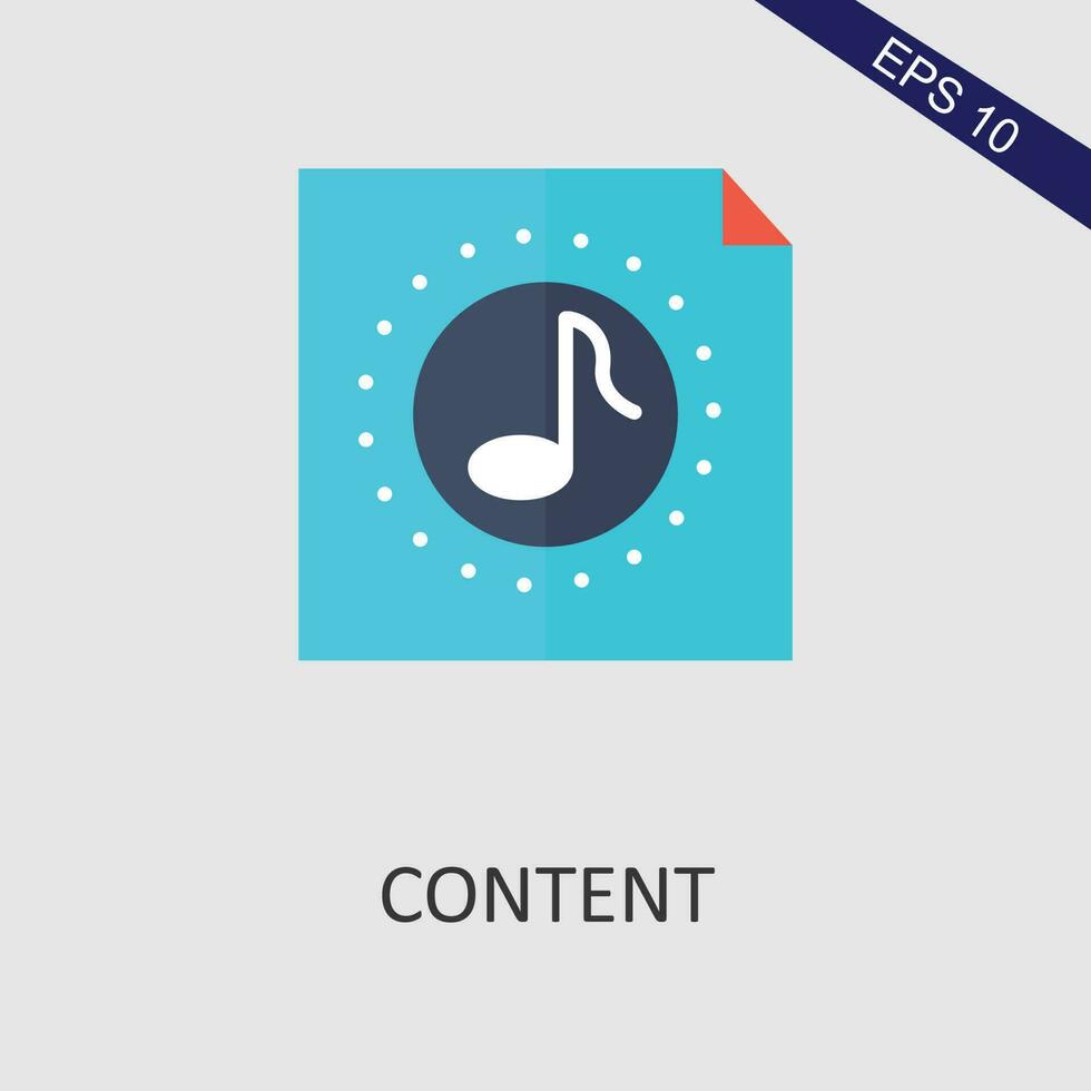 Content Flat Icon Vector Eps File 23883328 Vector Art at Vecteezy Content Flat Icon Vector Eps File 23883328 Vector Art at Vecteezy