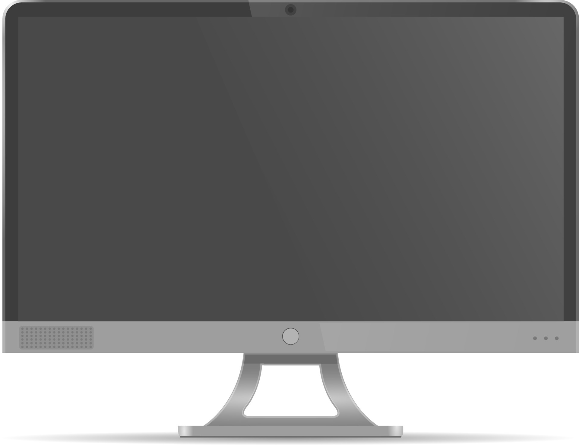 Vector realistic blank computer screen 23883652 Vector Art at Vecteezy Vector realistic blank computer screen 23883652 Vector Art at Vecteezy