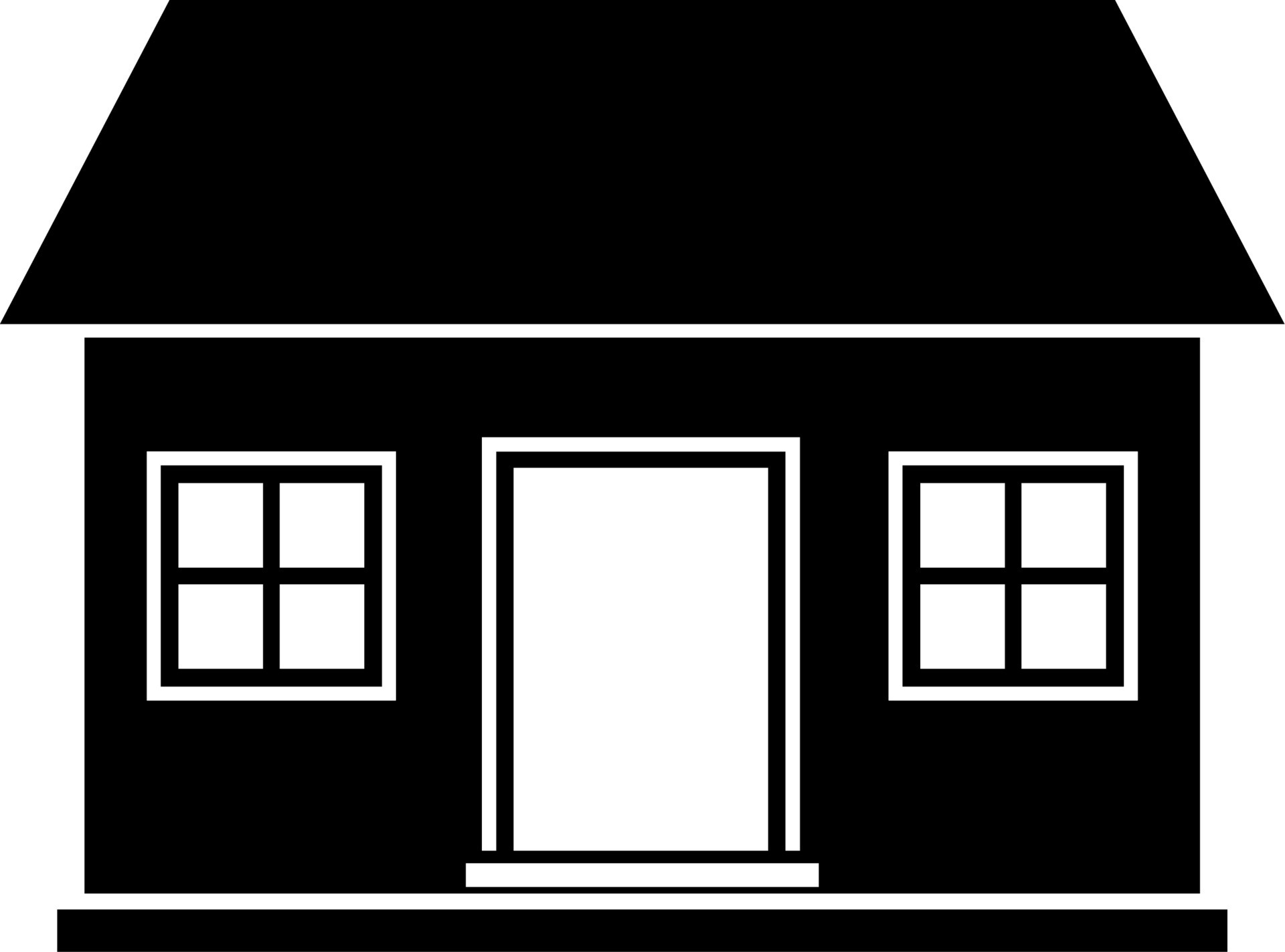 Simple Building Silhouette Simple Building Silhouette