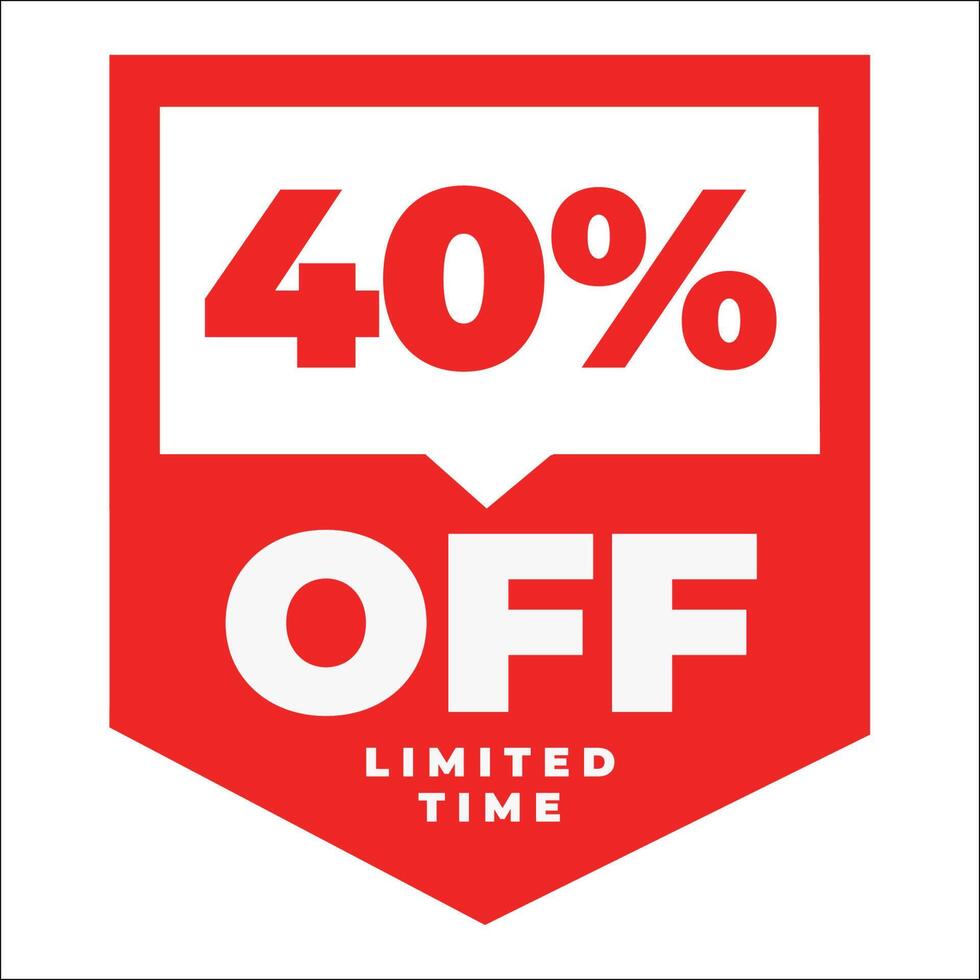 Massive 40 Percent Off Limited Time Offer 23887306 Vector Art At Vecteezy massive-40-percent-off-limited-time-offer-23887306-vector-art-at-vecteezy