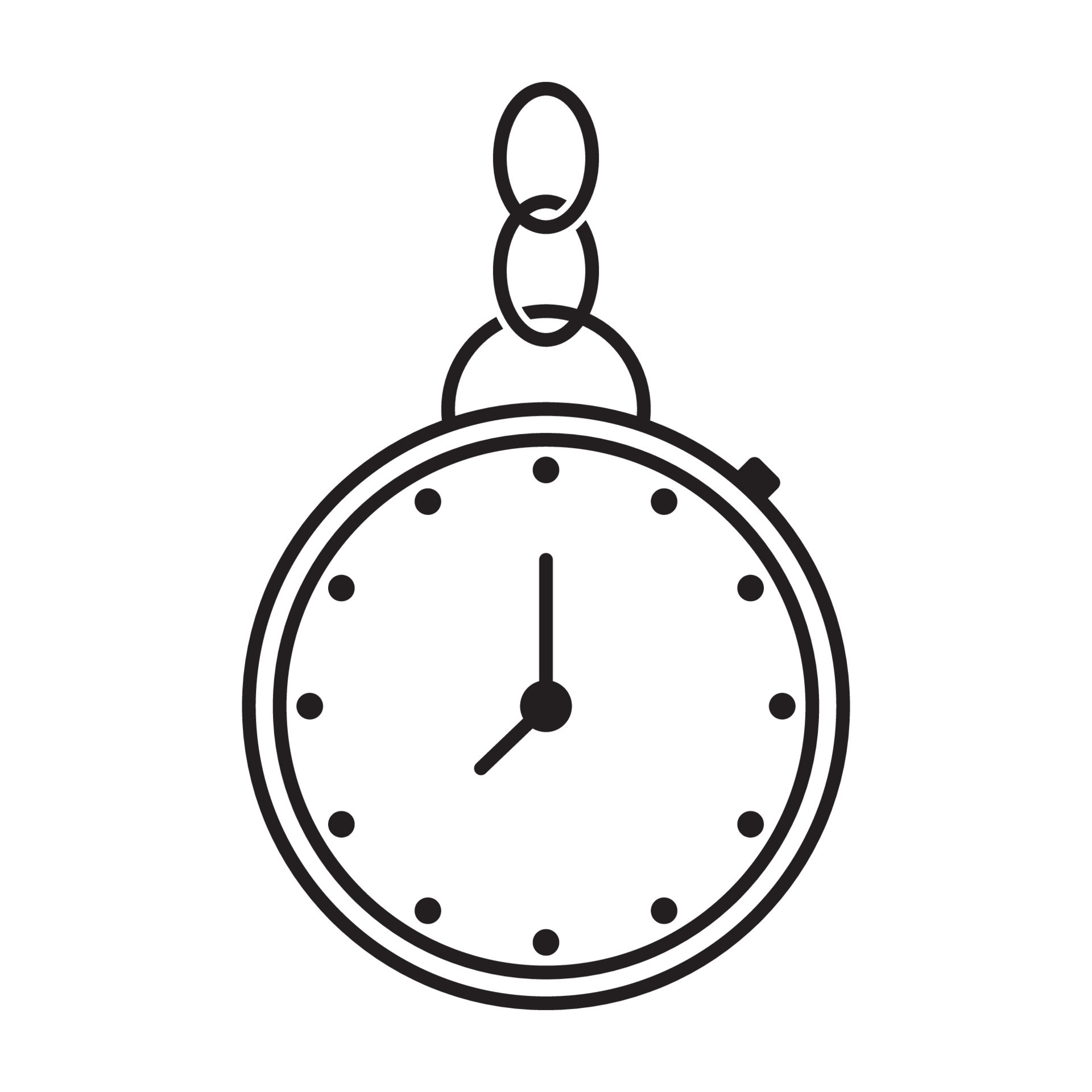 pocket watch icon 23887509 Vector Art at Vecteezy pocket watch icon 23887509 Vector Art at Vecteezy