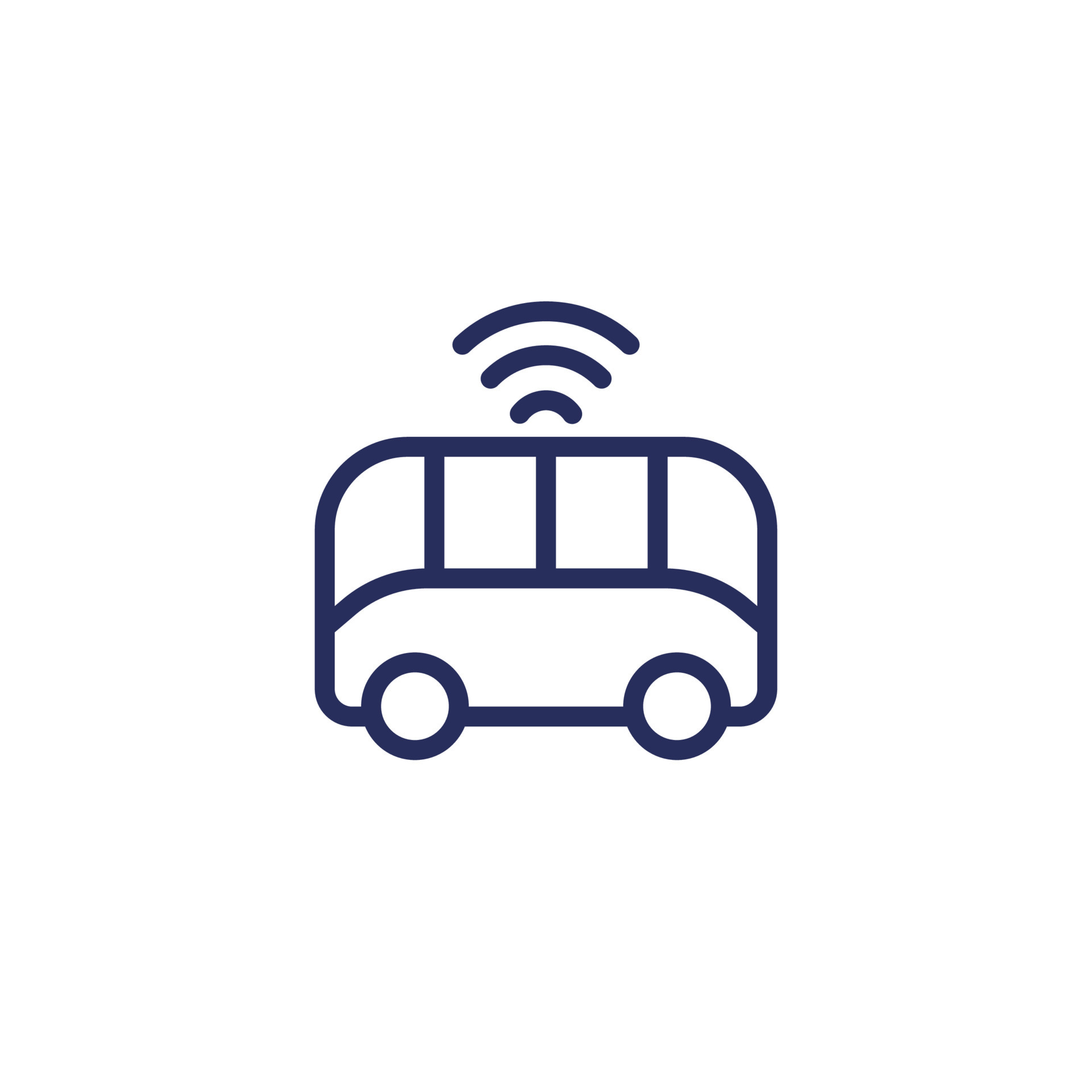 autonomous shuttle bus line icon, modern city transport 23888739 Vector ... autonomous shuttle bus line icon, modern city transport 23888739 Vector ...