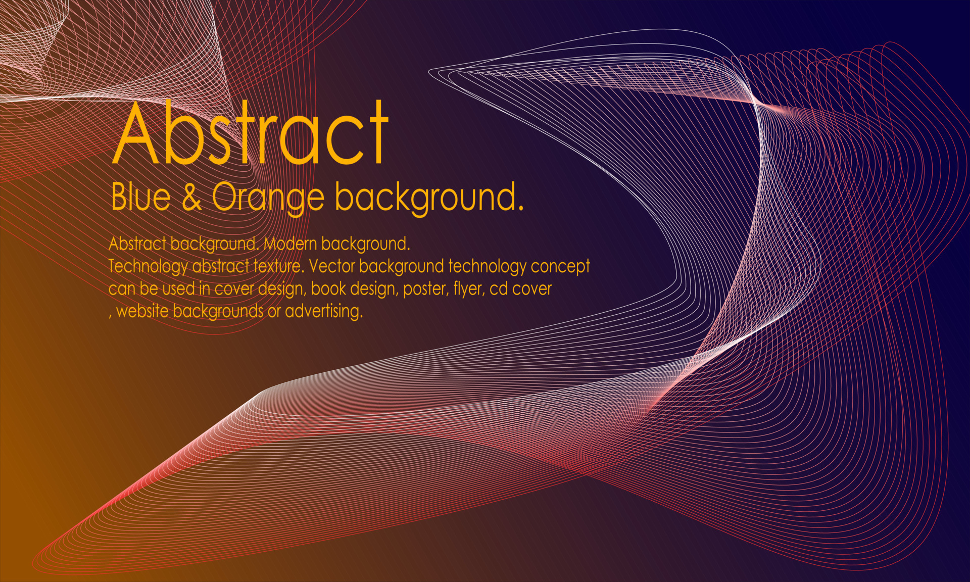 Abstract Background With Wave Lines Minimal Geometric Pattern Molecular Texture Graphic