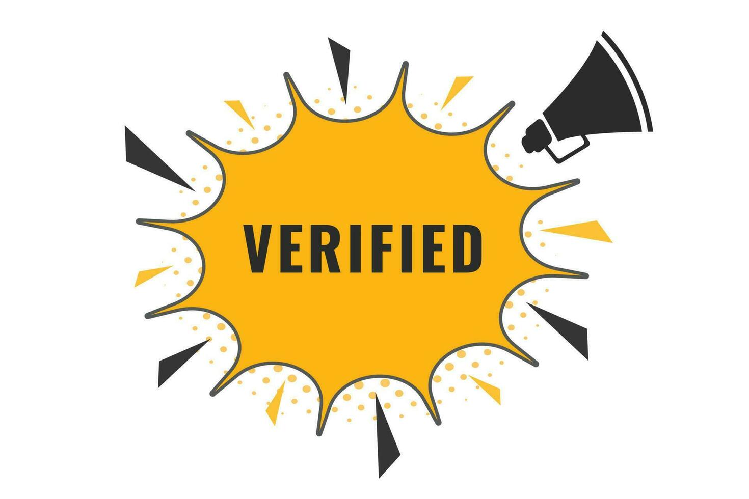 Verified Button. Speech Bubble, Banner Label Verified 23892421 Vector ... Verified Button. Speech Bubble, Banner Label Verified 23892421 Vector ...