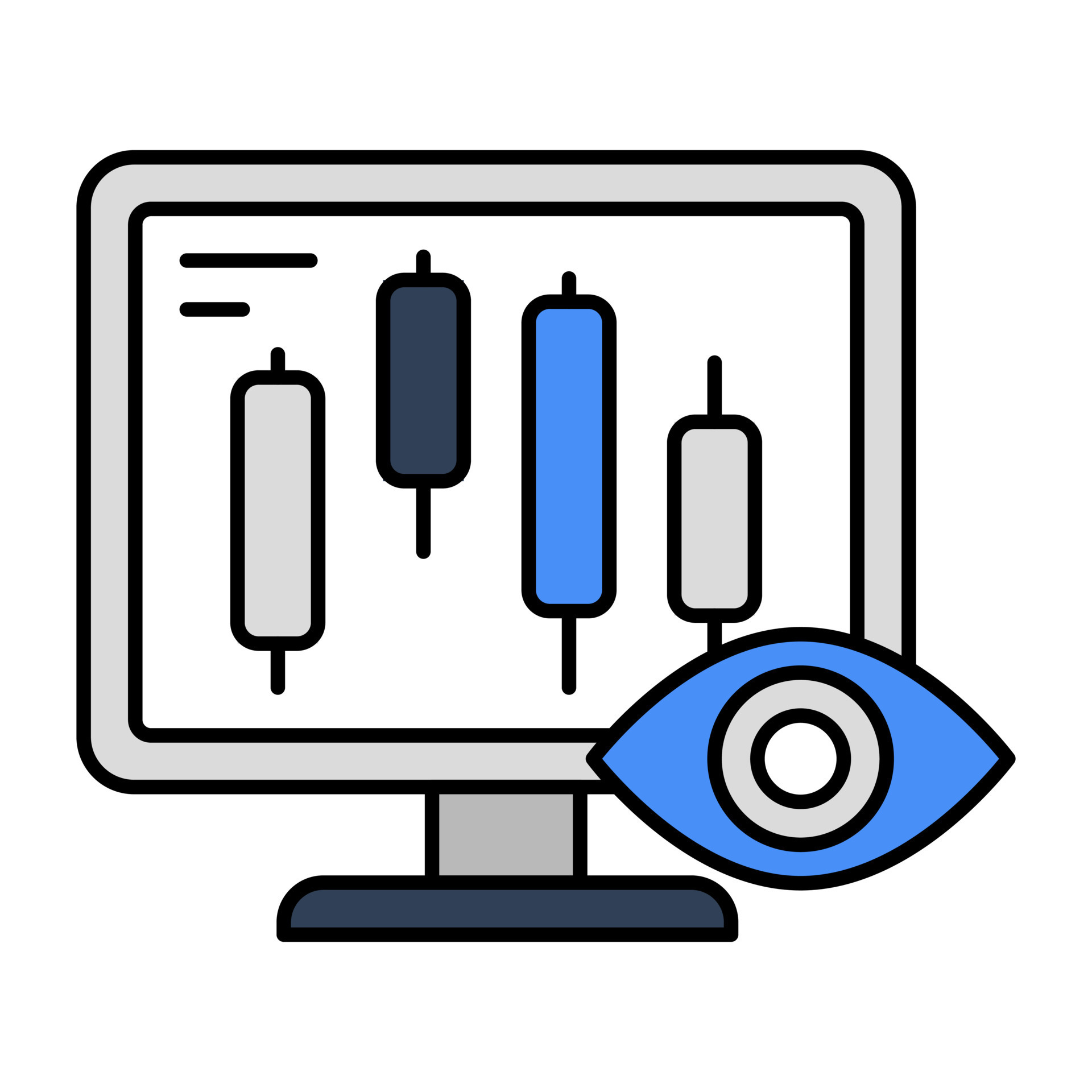 Editable design icon of data monitoring 23895833 Vector Art at Vecteezy