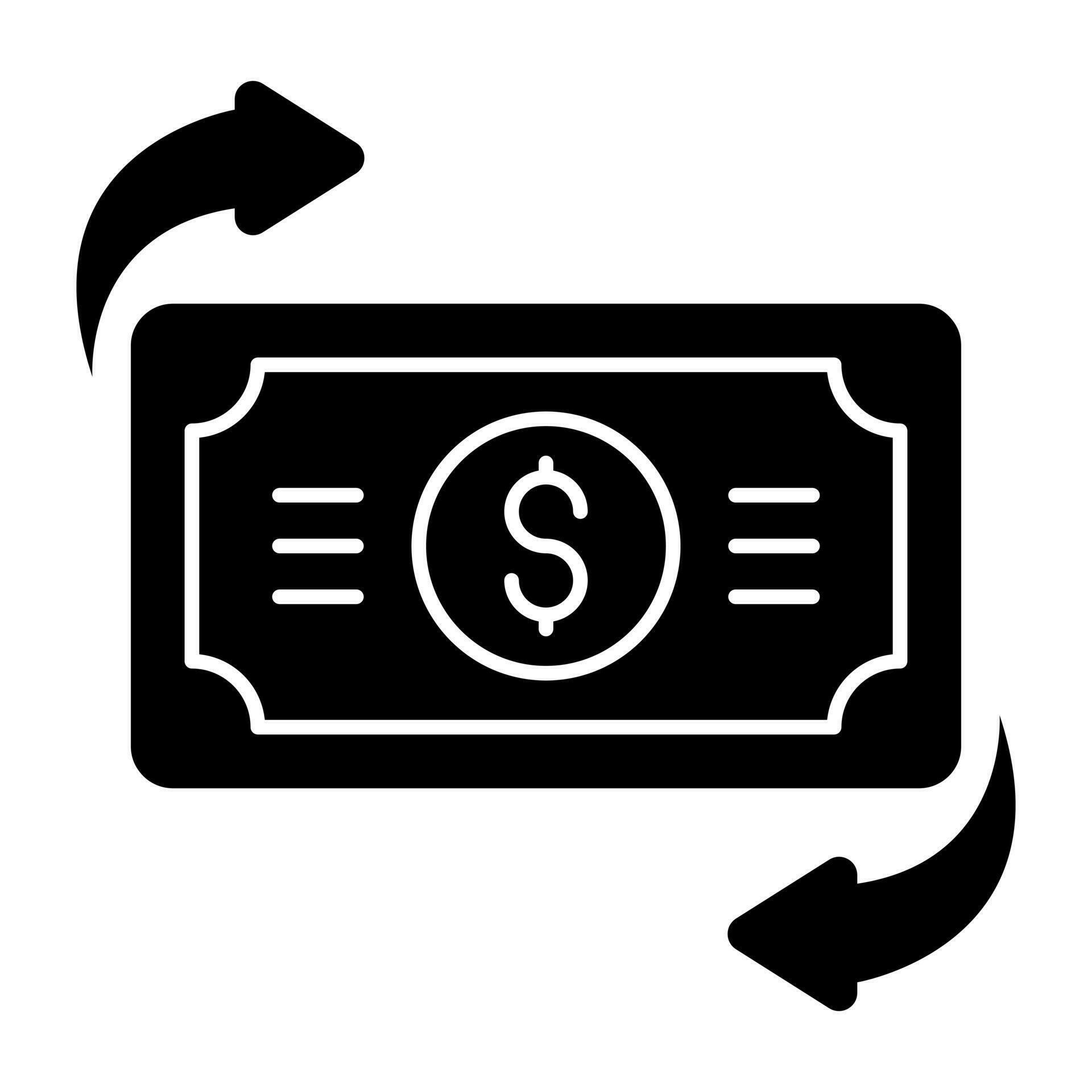 Creative Design Icon Of Money Transfer 23897202 Vector Art At Vecteezy