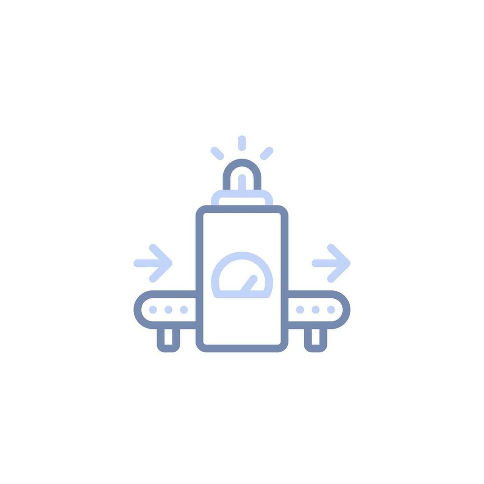 Assembly Line Conveyer Automation Icon 23900603 Vector Art at Vecteezy