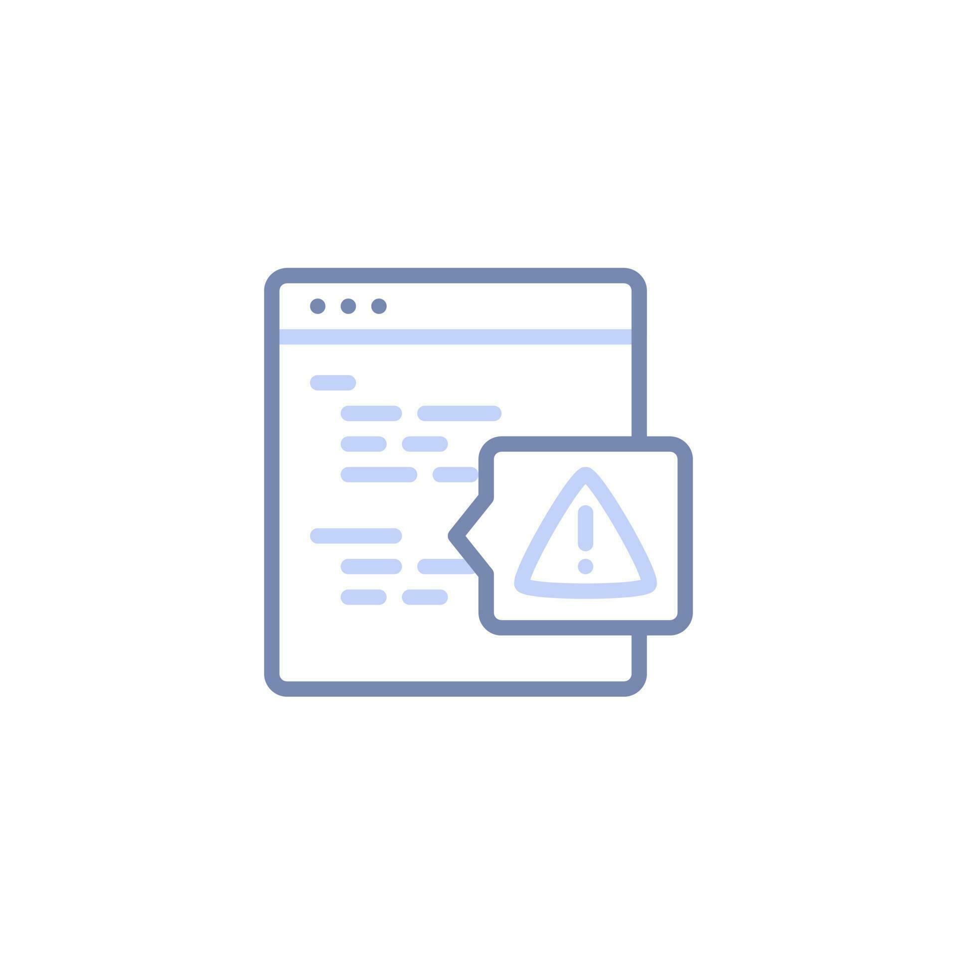 Alert Debugging Error Icon 23900675 Vector Art at Vecteezy