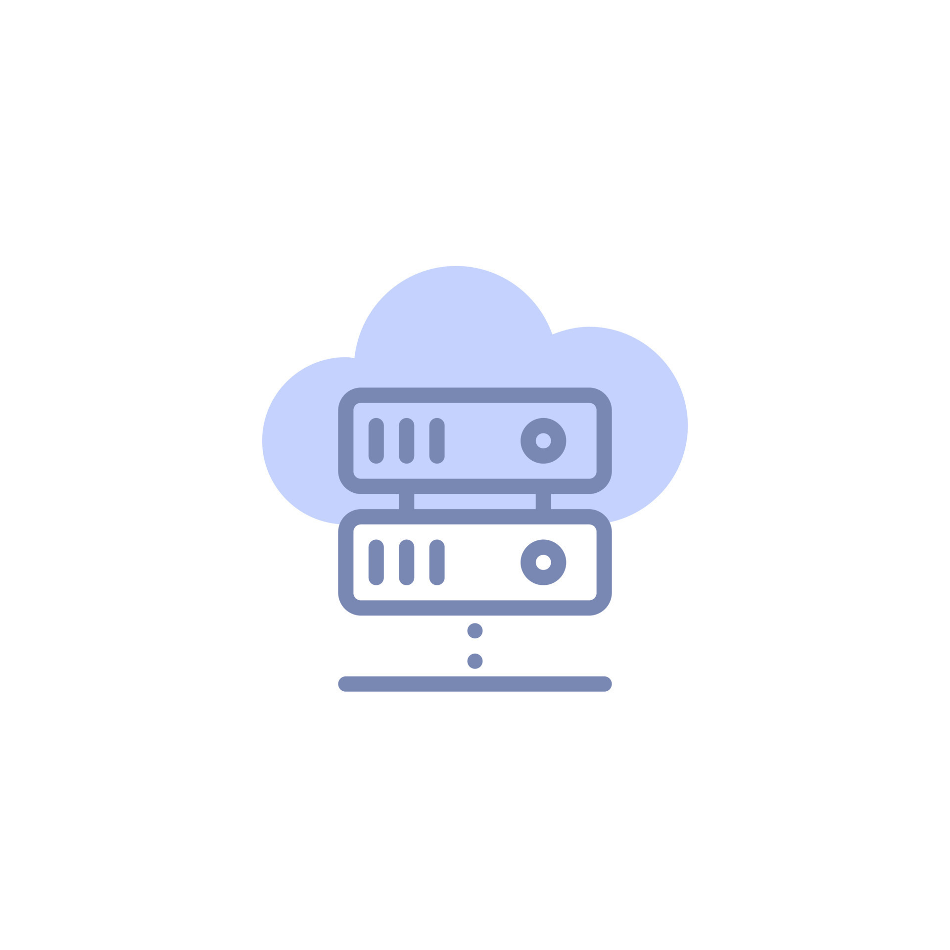 Cloud Server Database Icon 23900694 Vector Art At Vecteezy