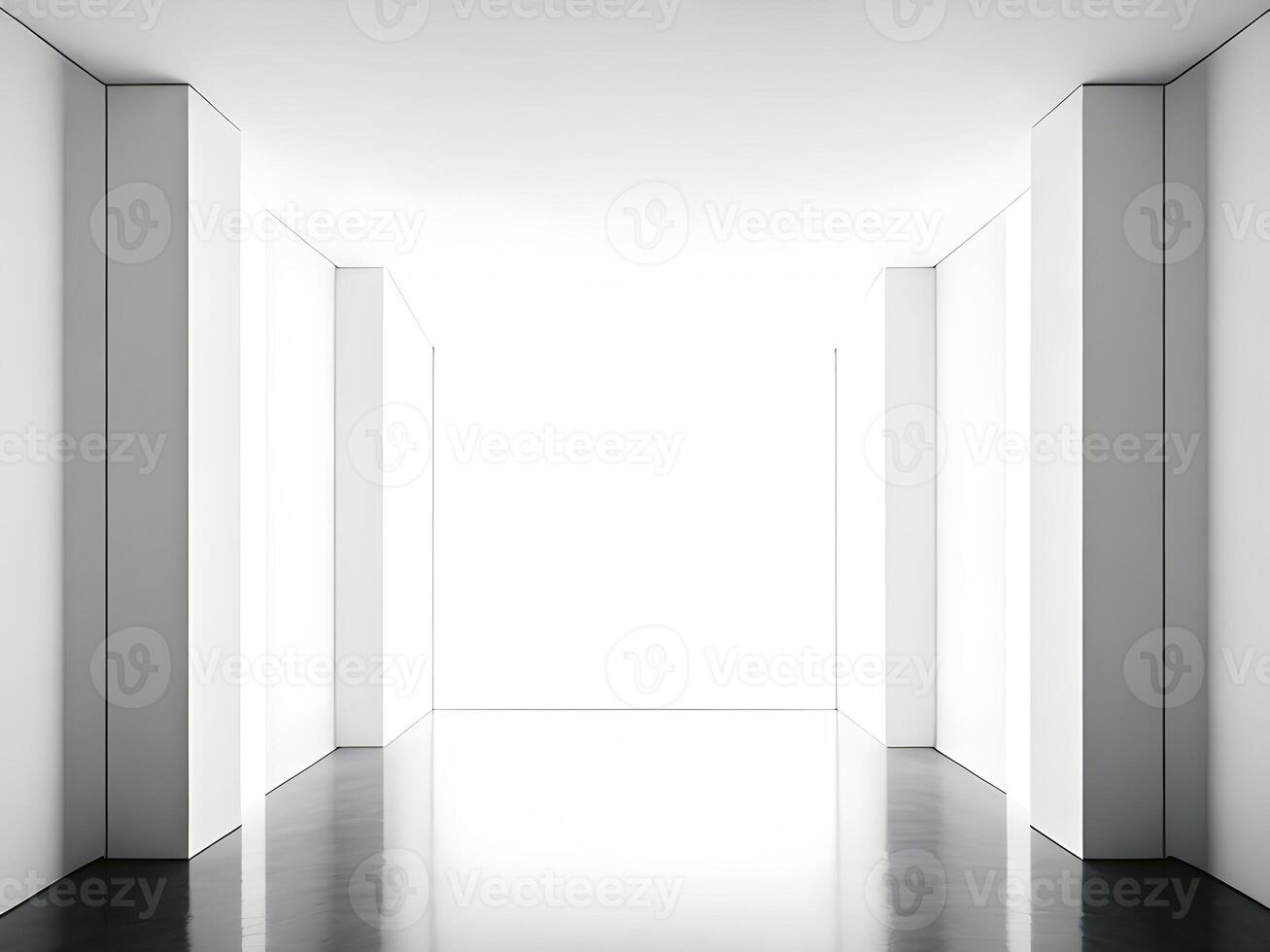 Interior of an empty white studio room. 23906905 Stock Photo at Vecteezy