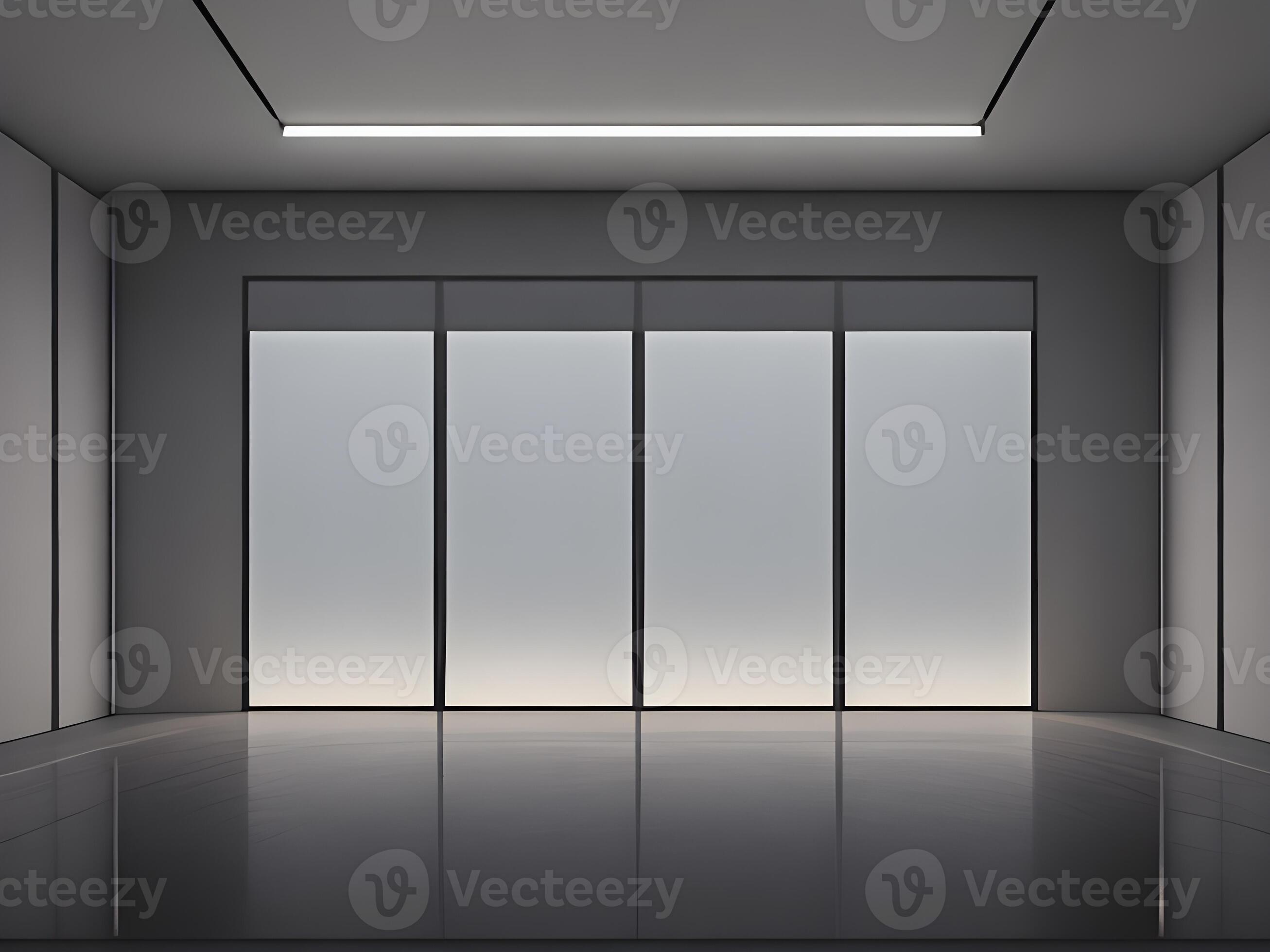 Empty studio room with lights. 23907223 Stock Photo at Vecteezy